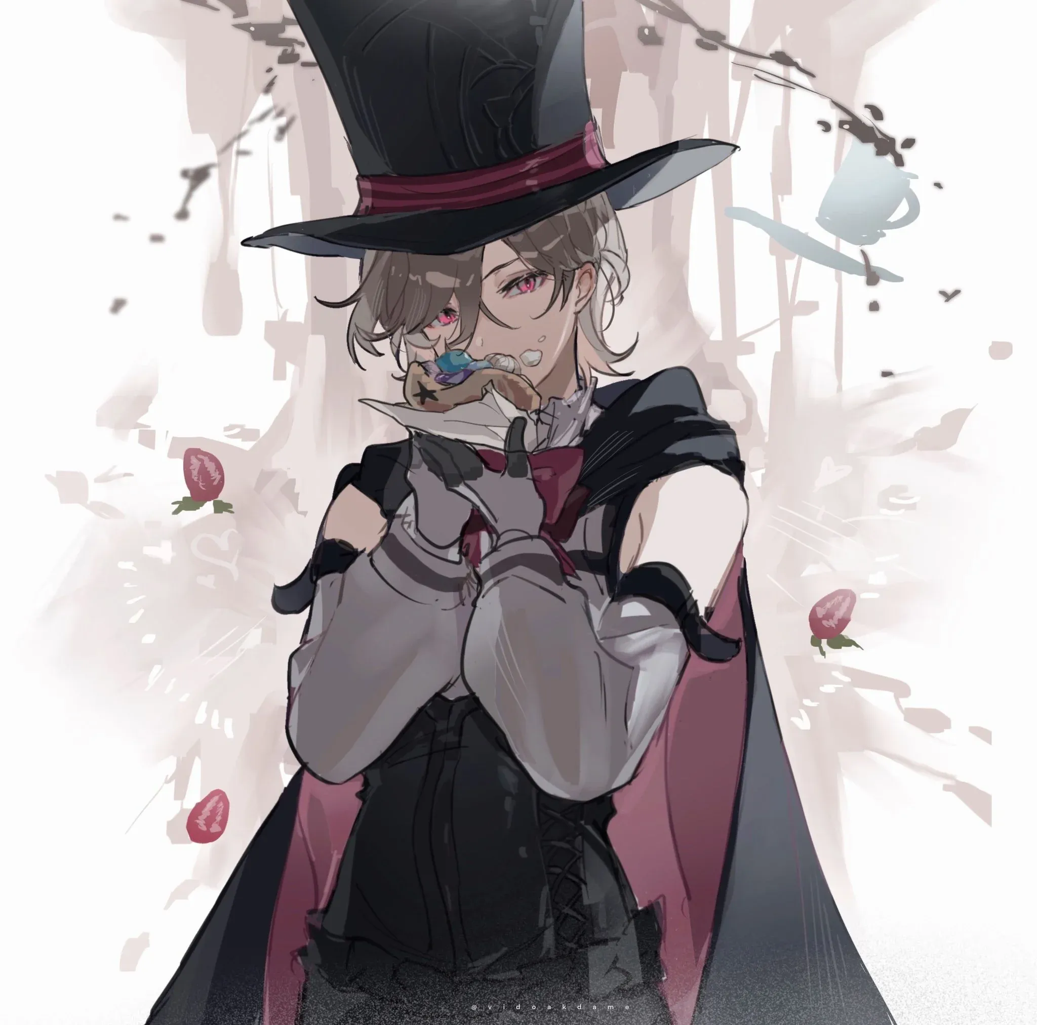 Lyney fan art 🎩🪄🕴️ Genshin Impact | HoYoLAB