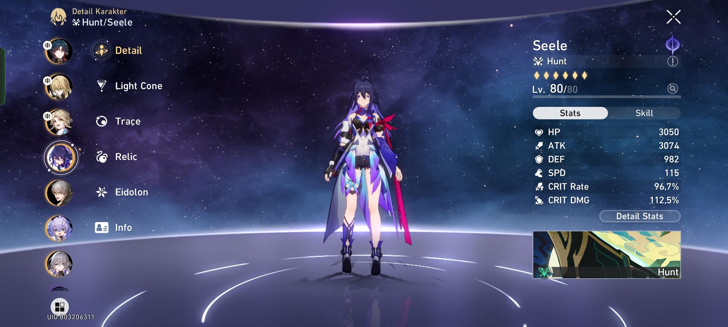 Sama-sama no LC sign, tapi bisa hampir sama yg punya LC sign Honkai ...