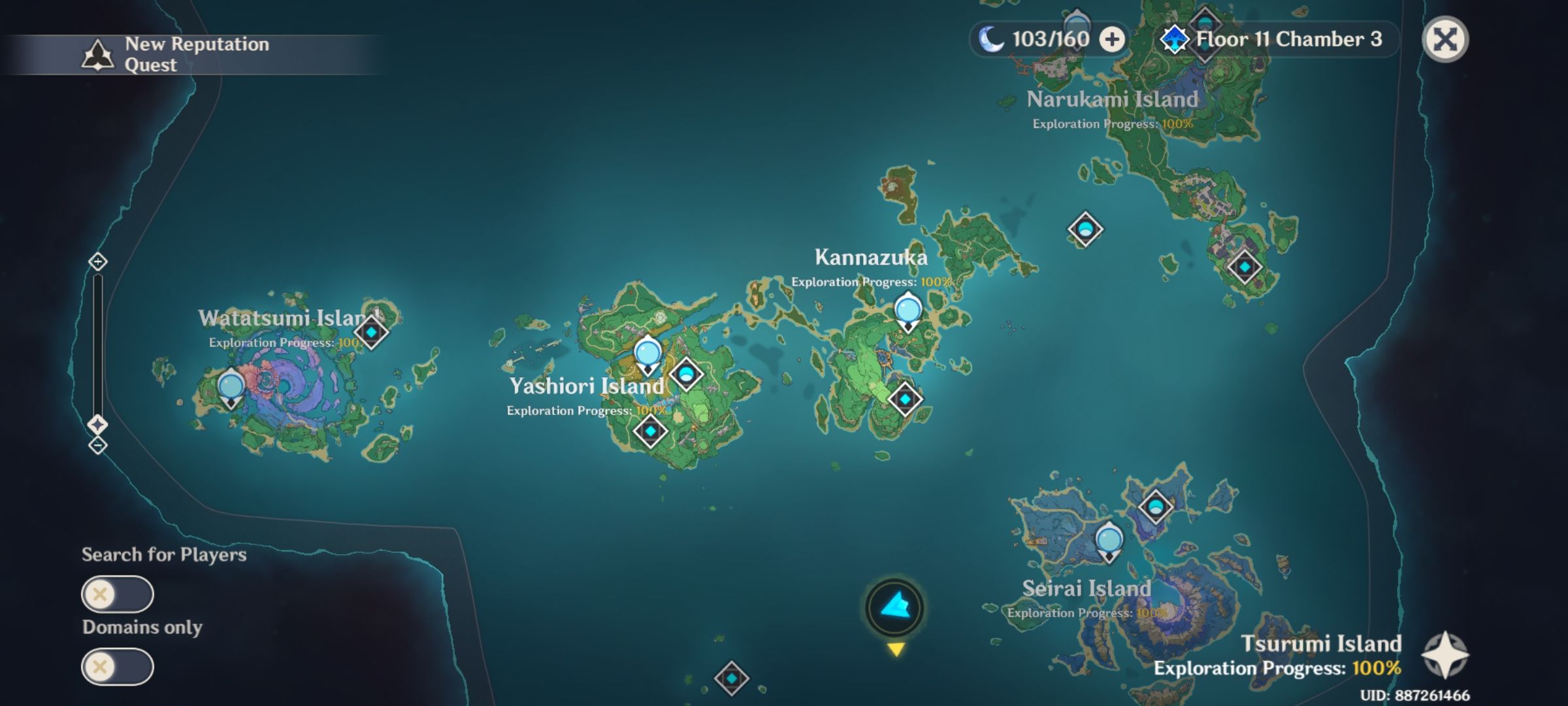 Inazuma 100% Exploration! Genshin Impact | HoYoLAB