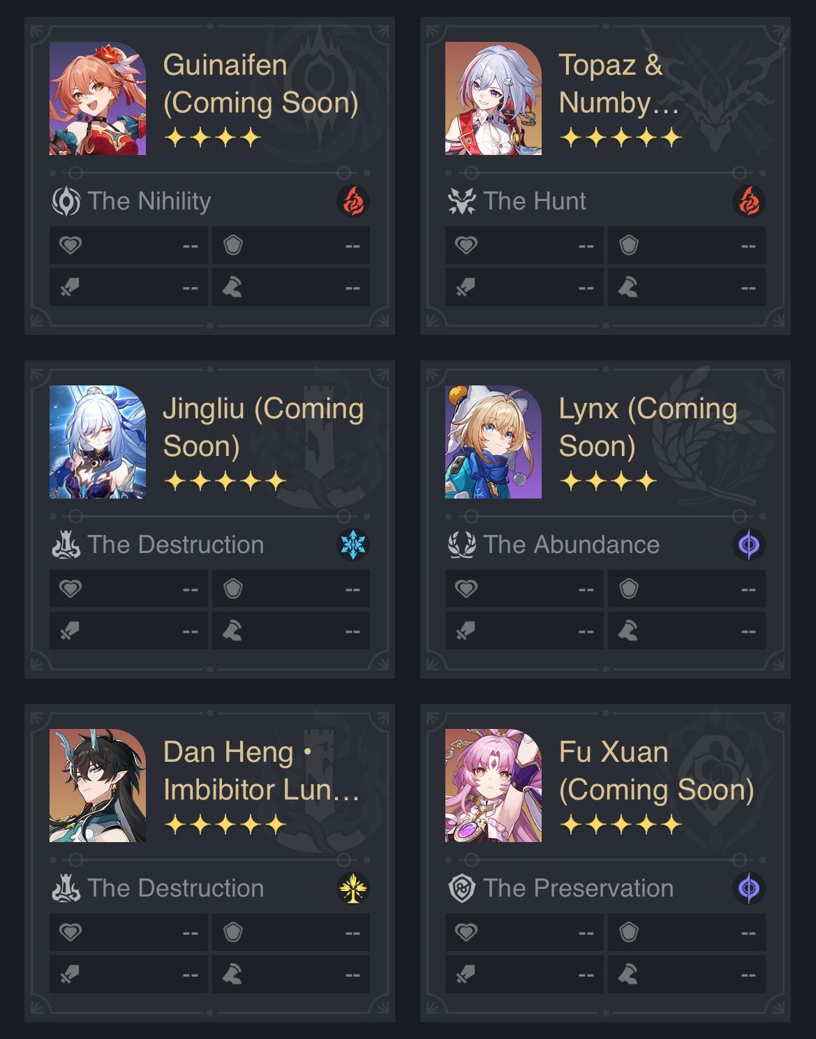 scheduled banners for 1.3 and 1.4? Honkai: Star Rail | HoYoLAB