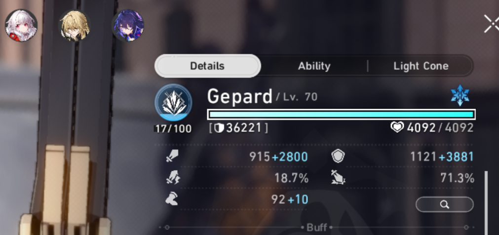 Just Gepard inside simulated universe Honkai: Star Rail | HoYoLAB