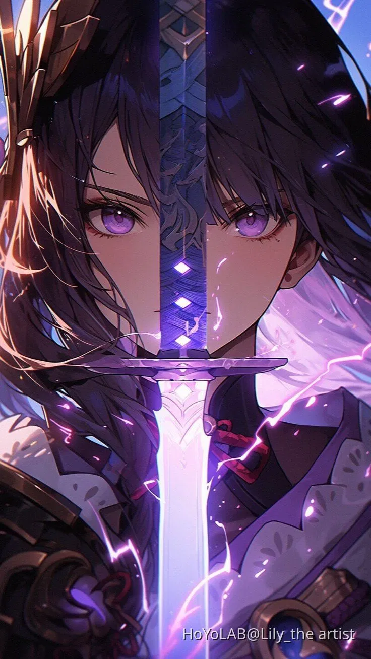 raiden ai art Genshin Impact | HoYoLAB