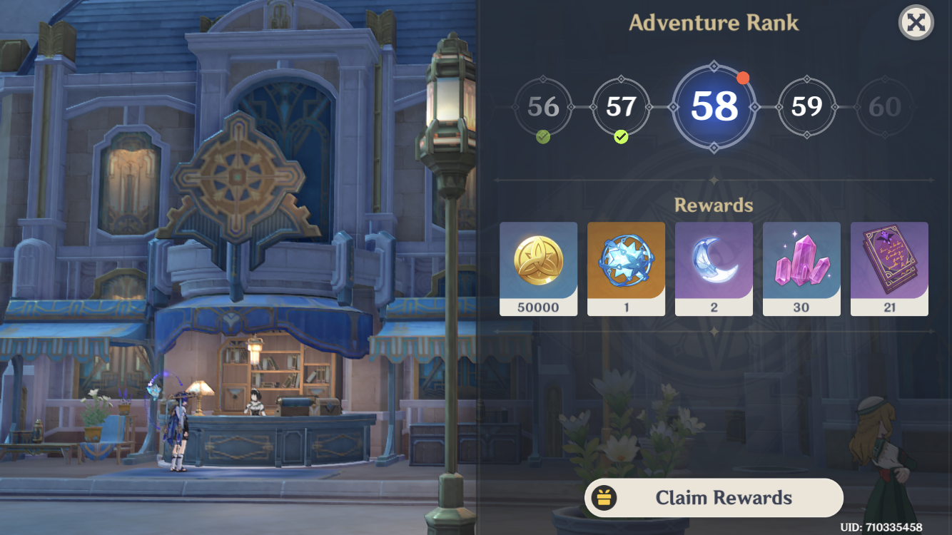 Fontaine exploration, chest and material for theories about the ...