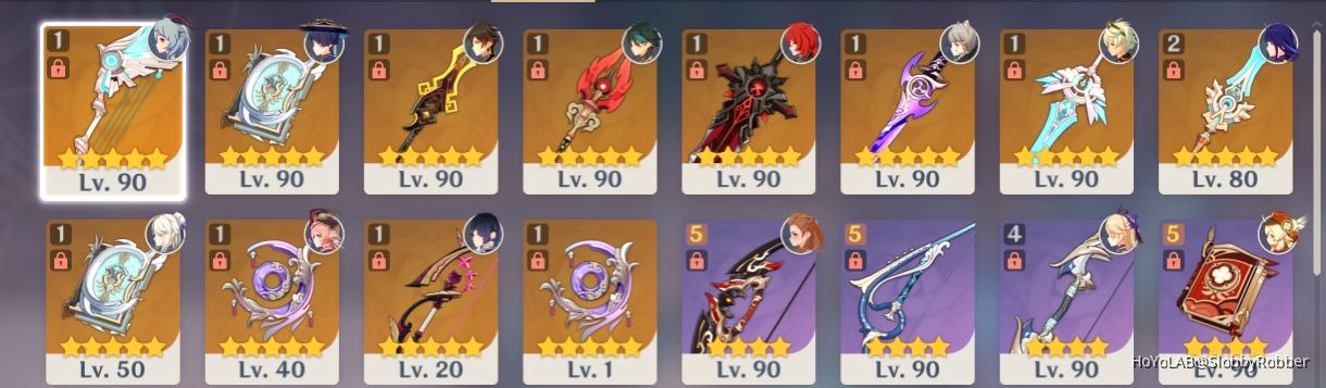 pain of the weapon banner | HoYoLAB