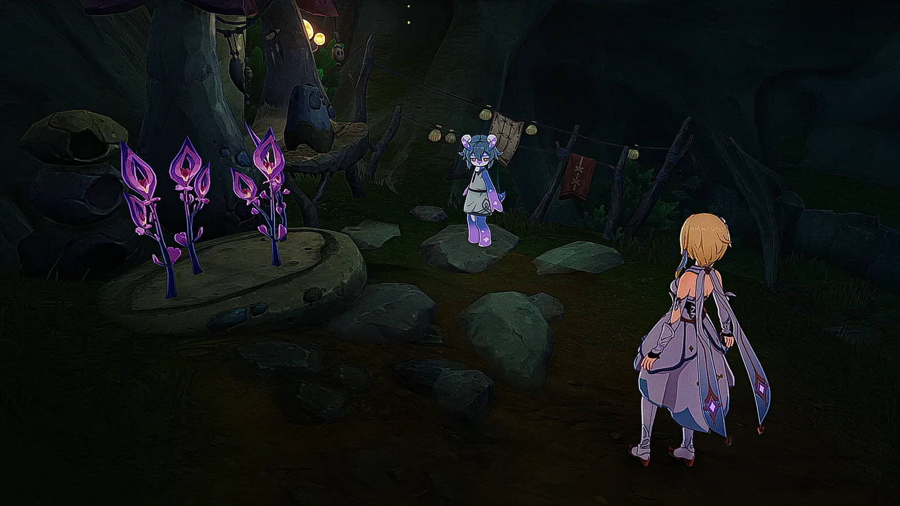 Naku Flower Planted 💜💙🌸 ( I also do Genshin FanArts so feel free to ...