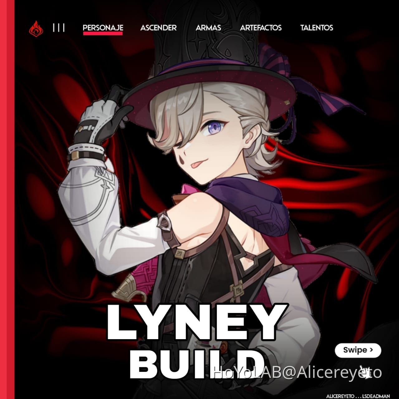 LYNEY BUILD Genshin Impact | HoYoLAB