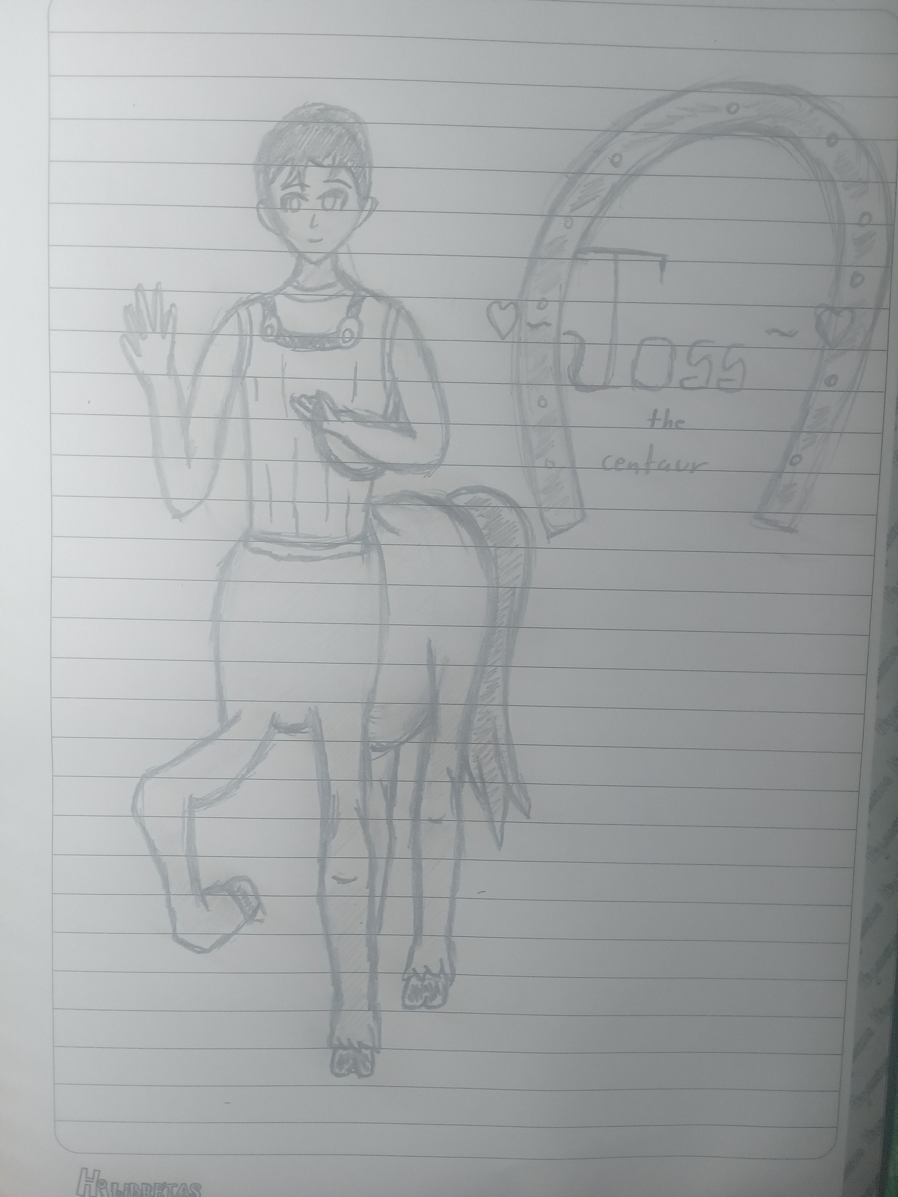 Joss~♡ the centaur (I'm not the best drawing centaurs) | HoYoLAB