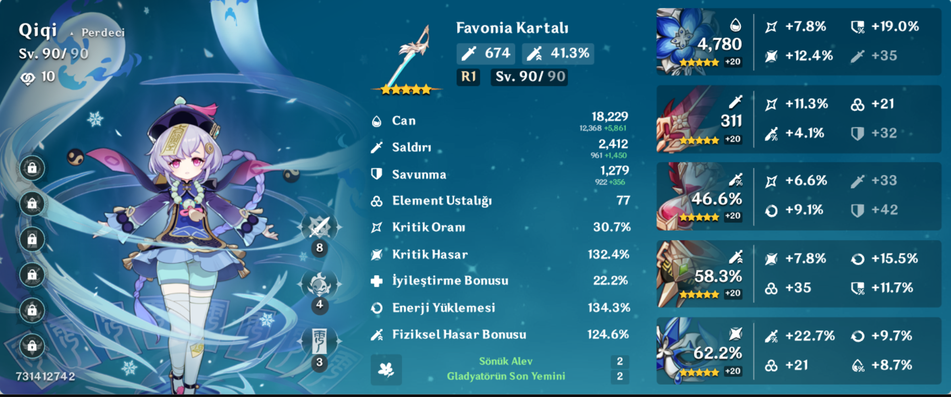 Qiqi build nasil Genshin Impact | HoYoLAB