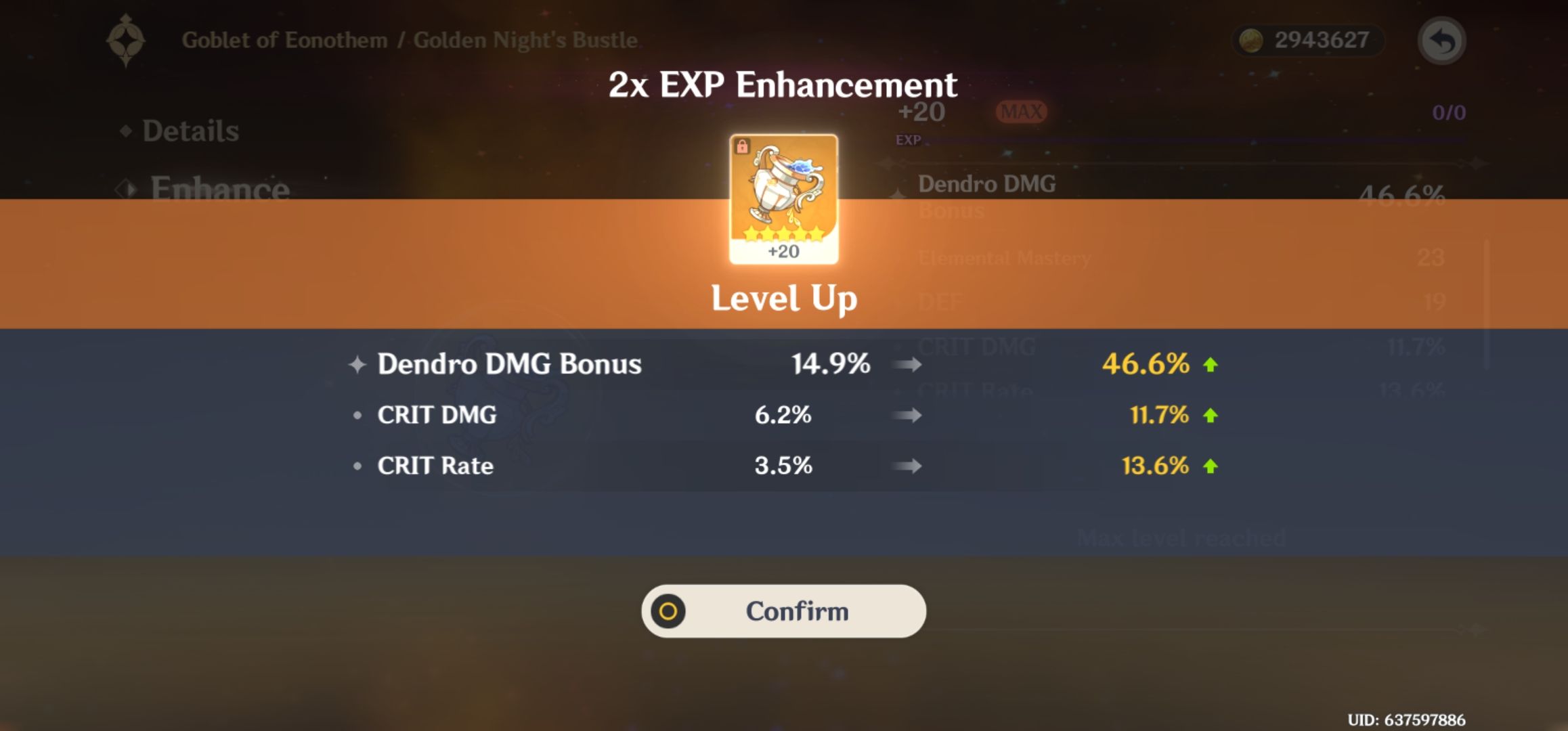 First Double Crit Dendro Goblet! Genshin Impact | HoYoLAB