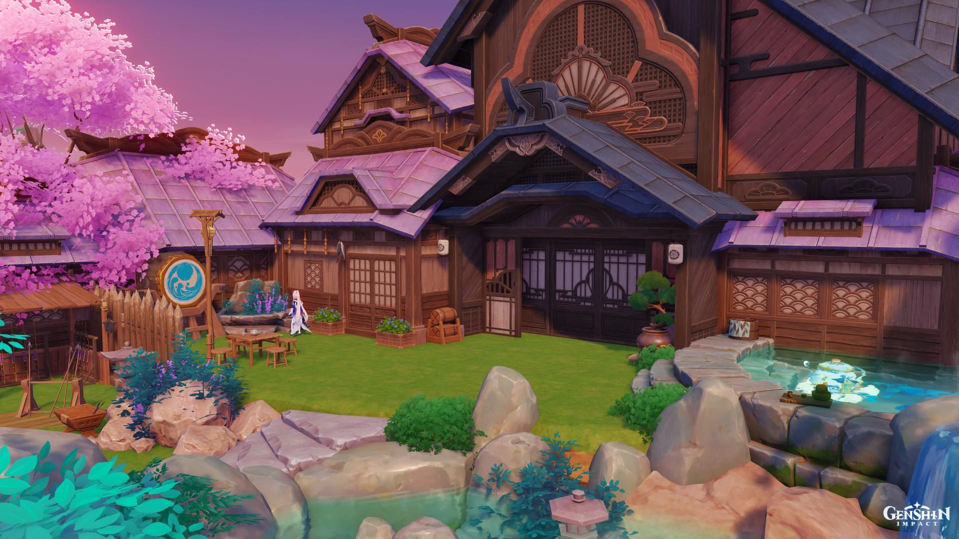 come tour my updated inazuma serenitea pot with me! 🫖 (part two ...