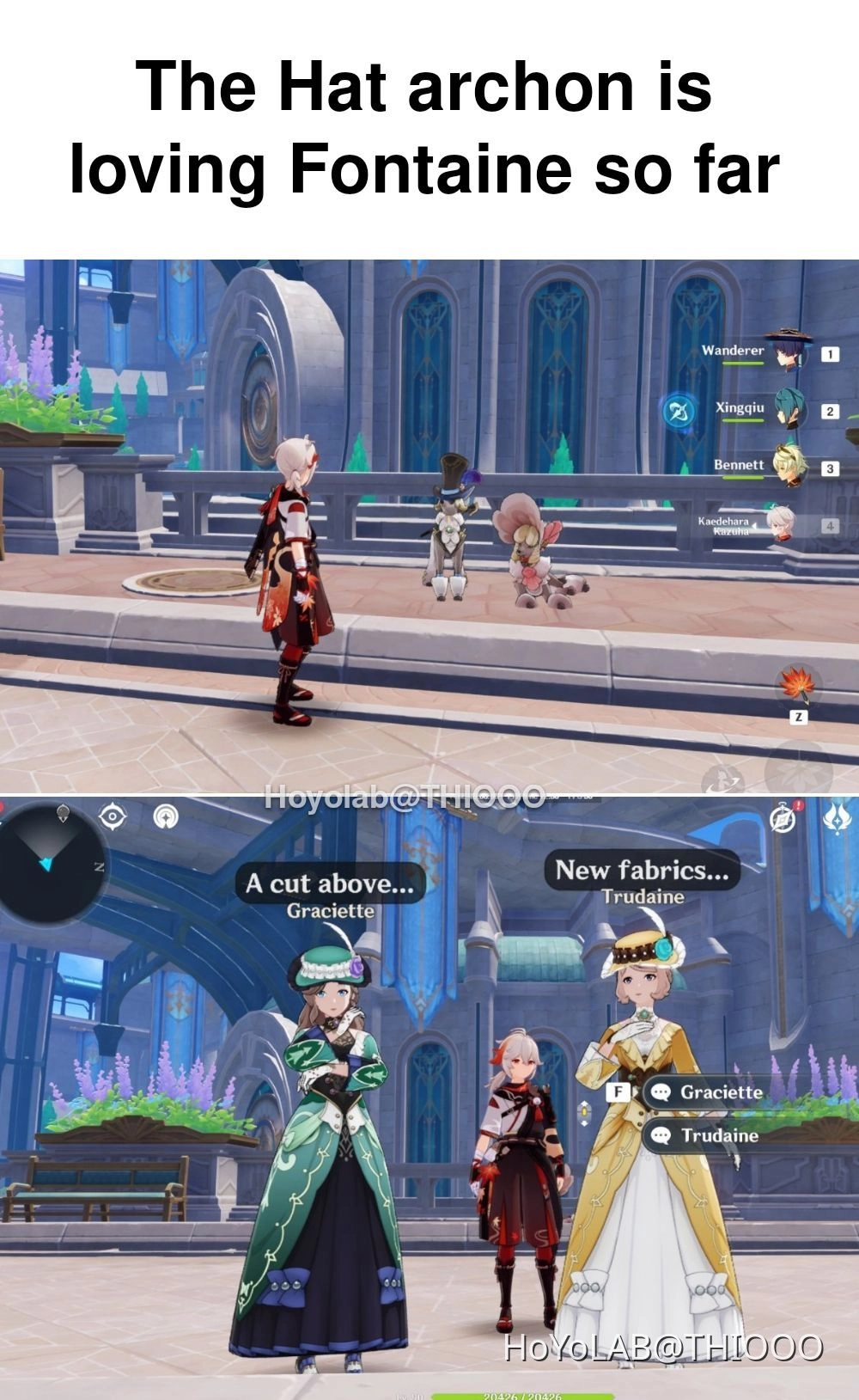 Fontaine meme dump because I want the profile things Genshin Impact ...