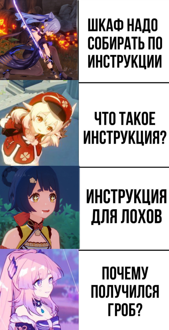 мой отряд Genshin Impact | HoYoLAB