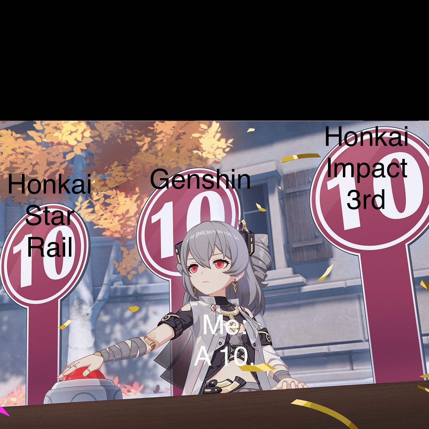 Ahh what I think about hsr, hi3 and Genshin | HoYoLAB