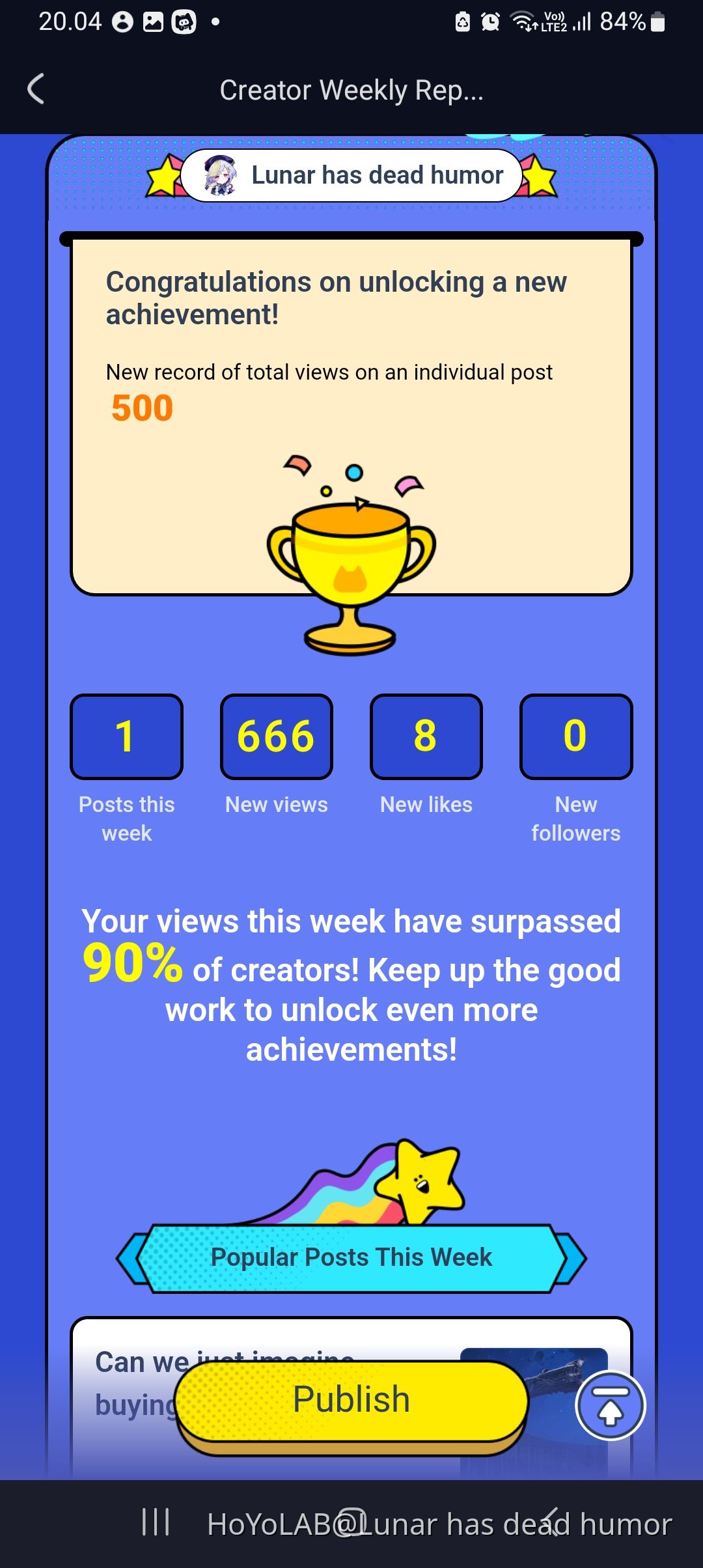 wow..such a..uhm "interesting" number huh... Genshin Impact | HoYoLAB