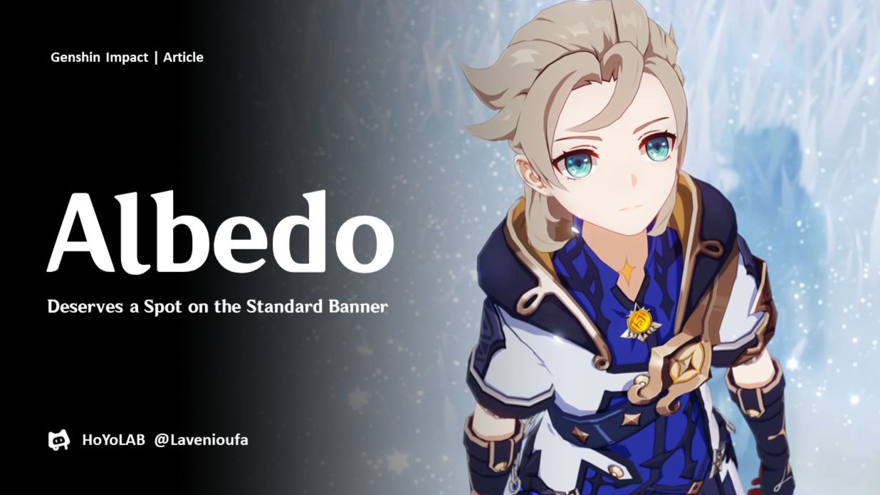 Why Albedo Deserves a Spot on the Standard Banner | Genshin Impact ...
