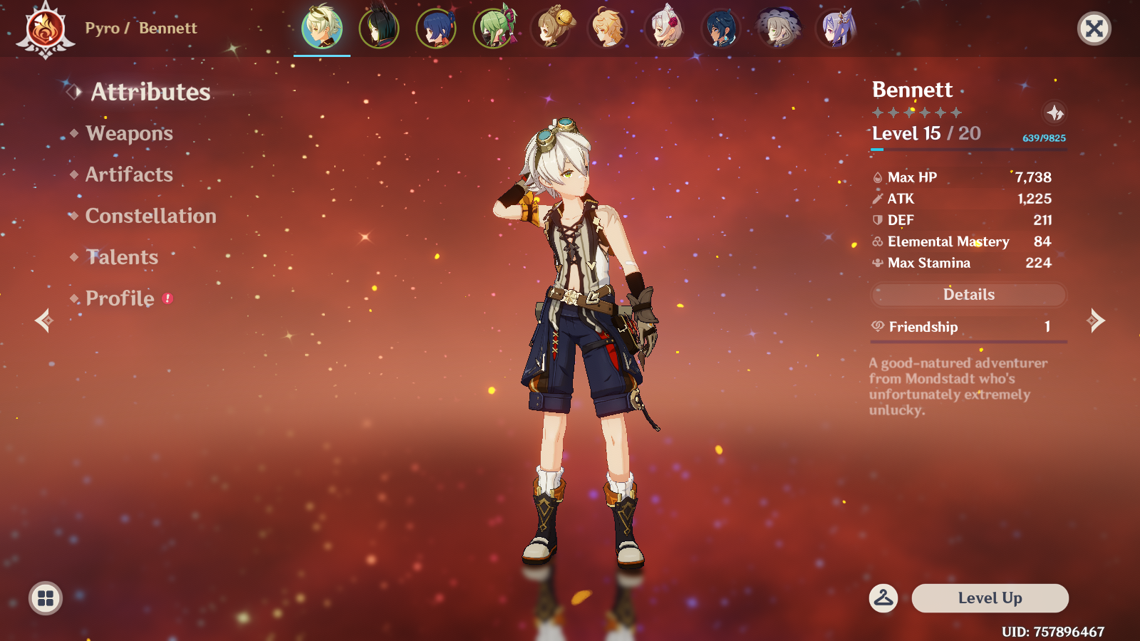 is this good for bennet i just got him 2 mins ago Genshin Impact | HoYoLAB