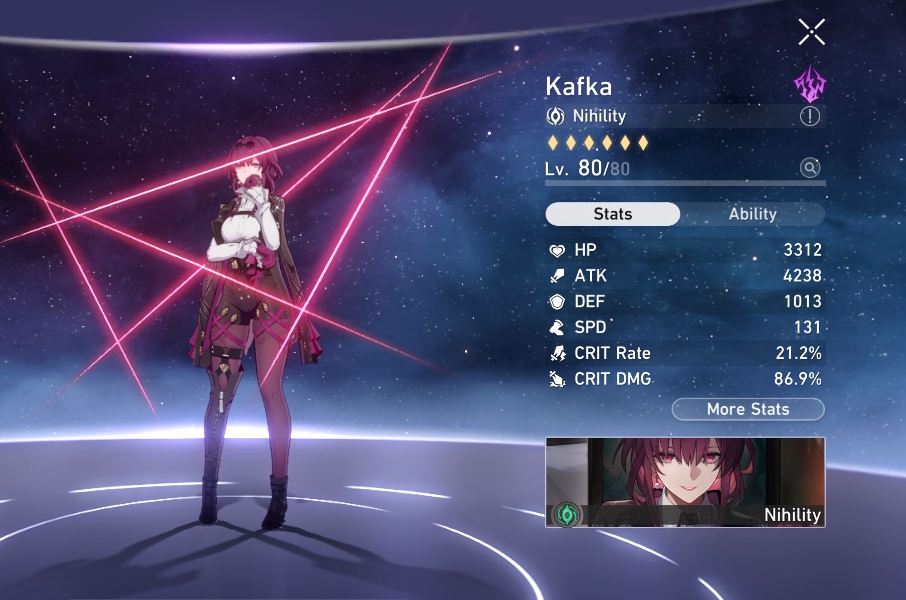 My Kafka Build Honkai: Star Rail | HoYoLAB