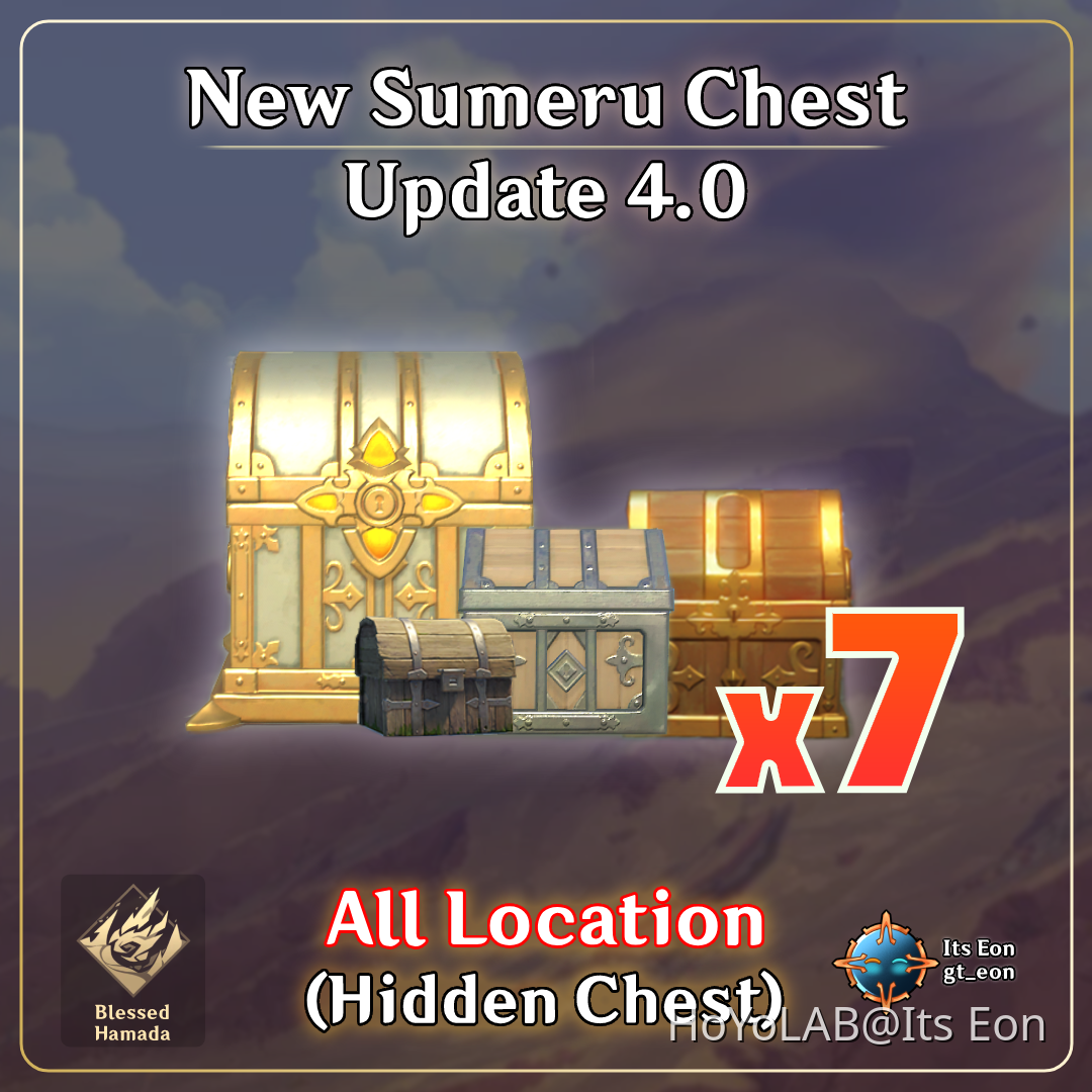 ALL THE NEW CHEST IN SUMERU 4.0 Genshin Impact | HoYoLAB