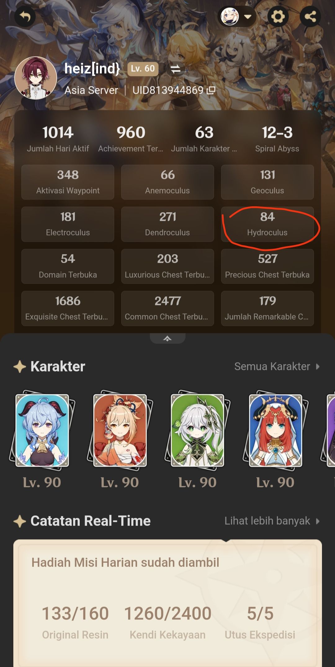 Hydroculus yg 1 dimana ooii😫😫 Genshin Impact | HoYoLAB