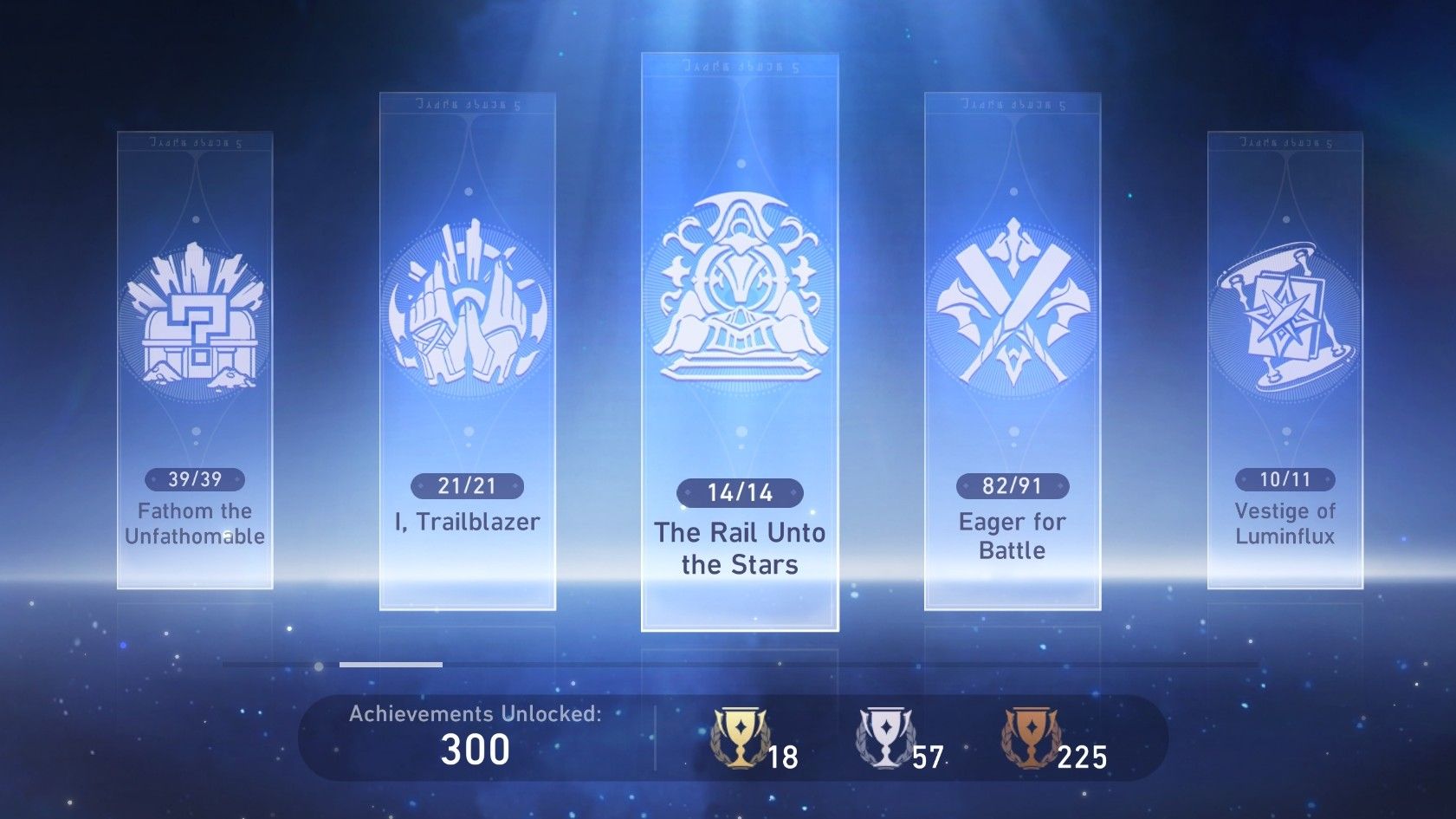 Finally 300 Achievements. Honkai: Star Rail | HoYoLAB