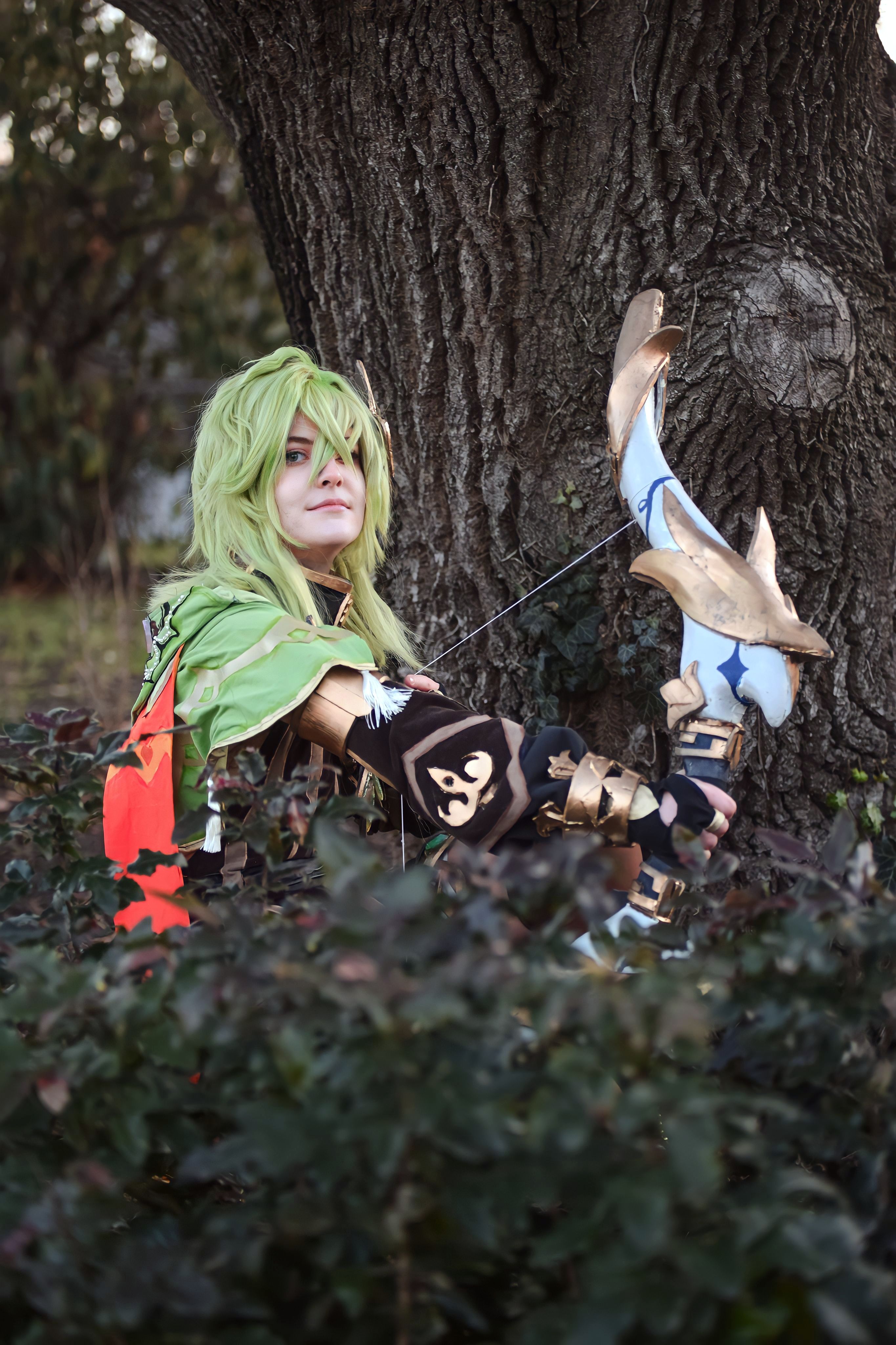 More Collei cosplay pics 💚 Genshin Impact | HoYoLAB