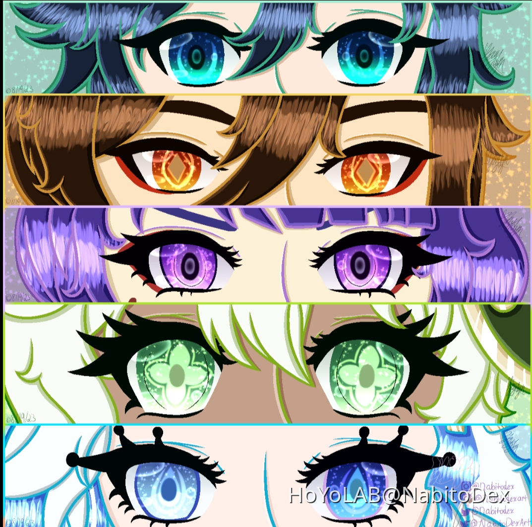 "The Eyes of the Gods" Genshin Impact | HoYoLAB