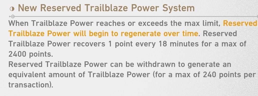 that a lot of trailblaze power Honkai: Star Rail | HoYoLAB