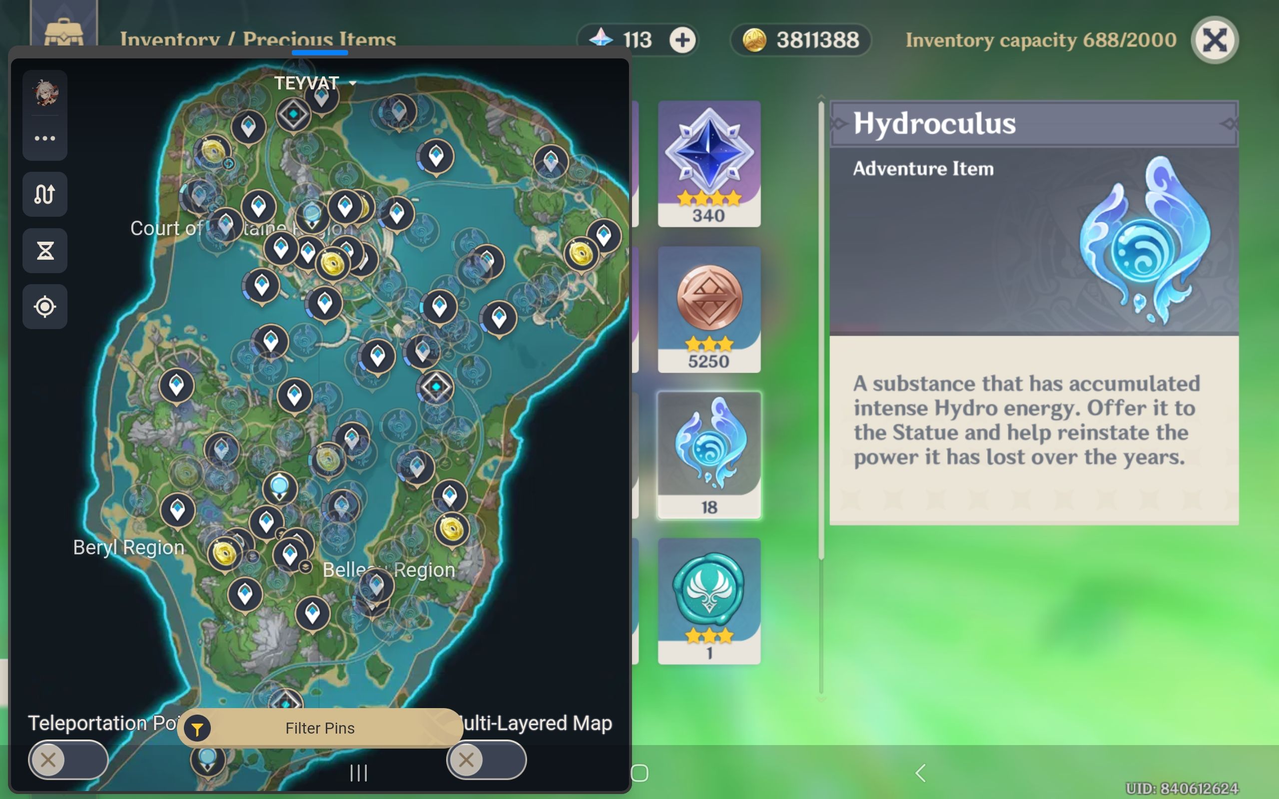 Done With All Hydroculus Genshin Impact | HoYoLAB