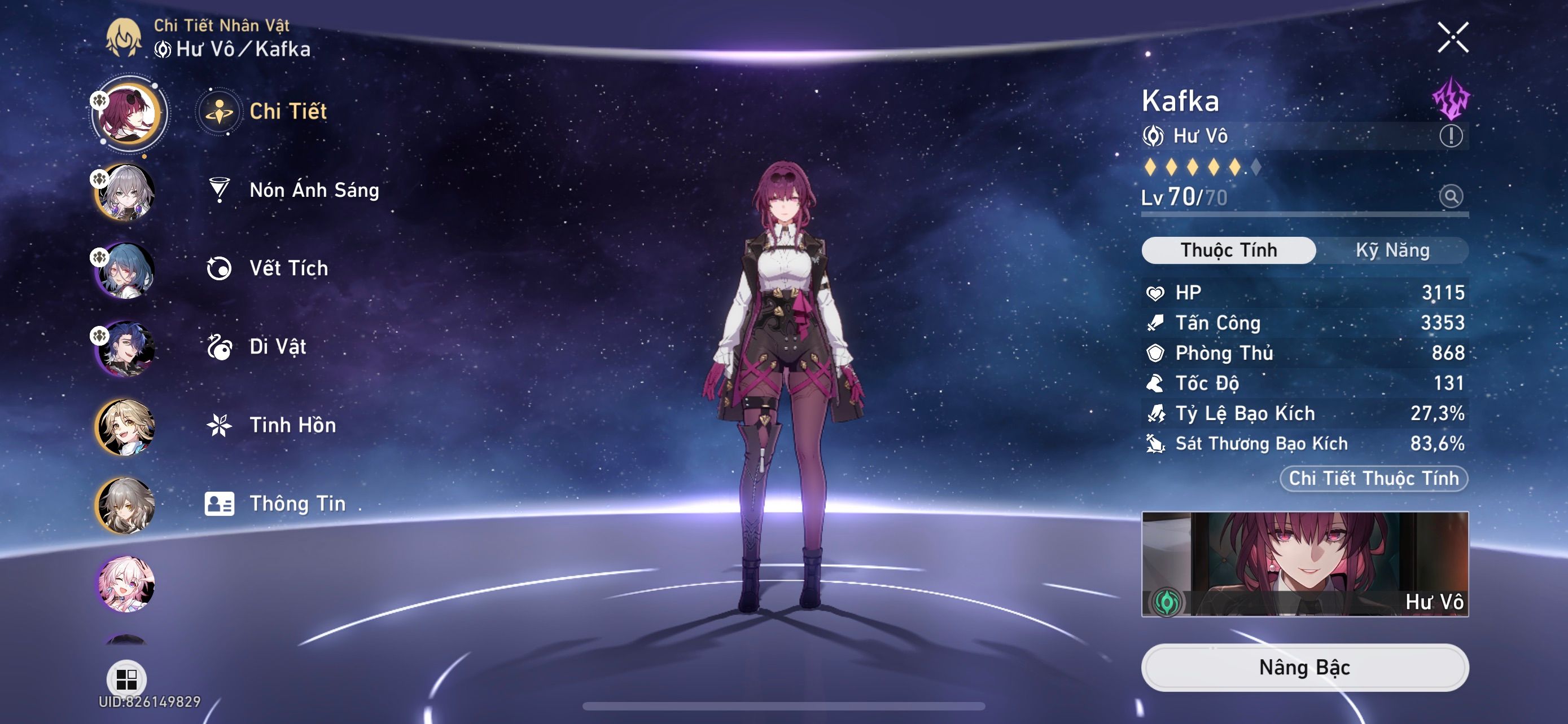 Look at my Kafka Honkai: Star Rail | HoYoLAB