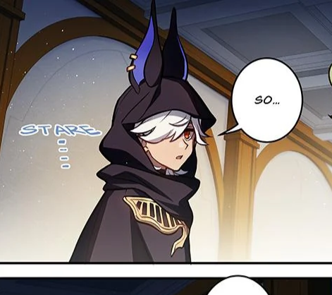 WE NEED A CYNO SKIN LIKE THIS (Credits to offical Genshin Manga ...