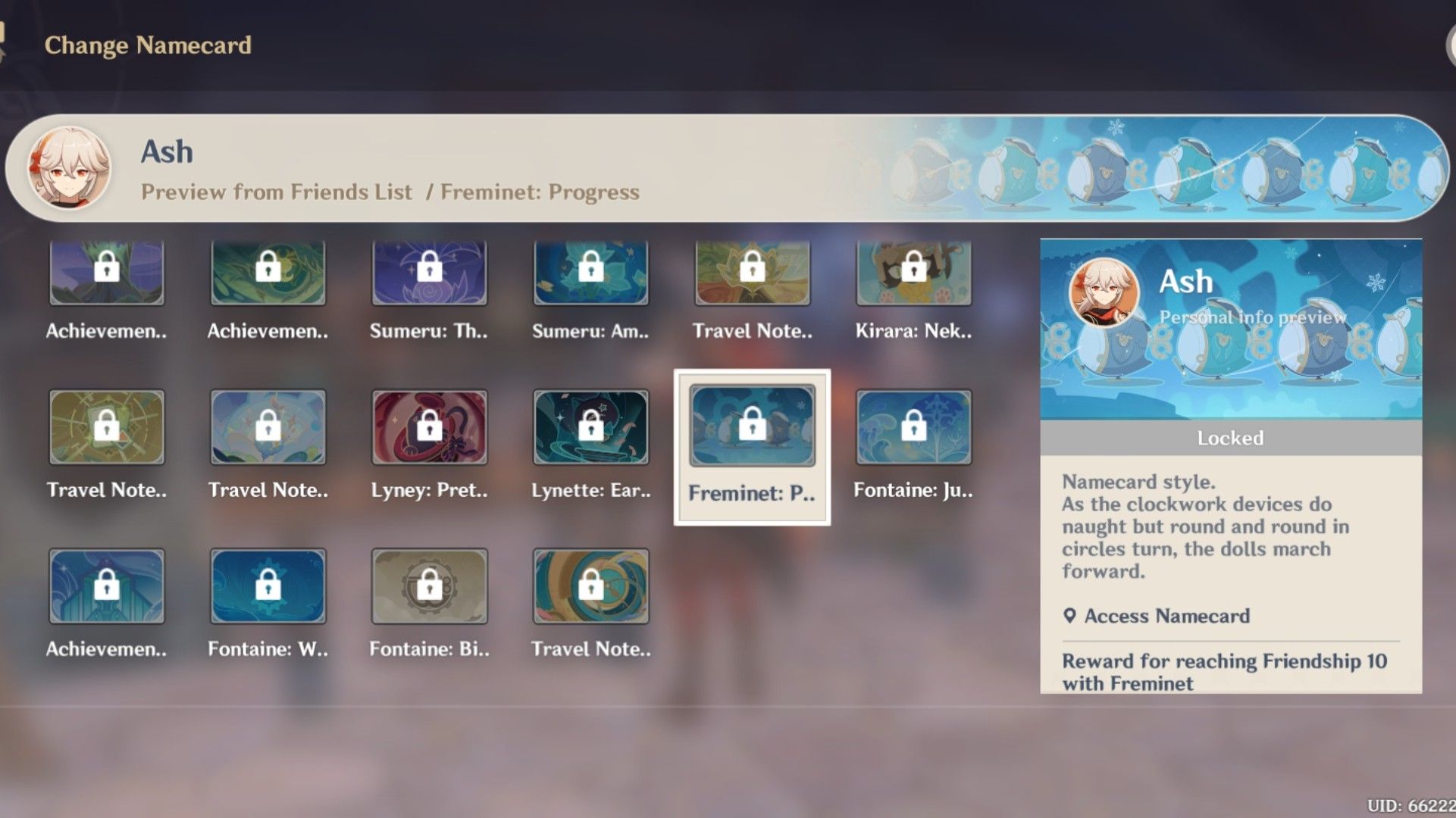 Wow freminet already has his friendship banner ans he ain't even out in ...