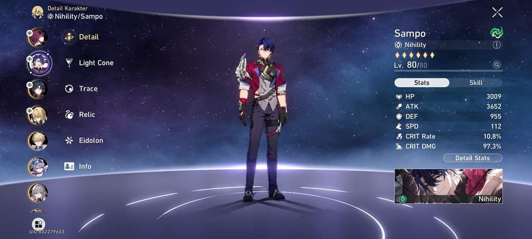 Akhirnya Kelar Build Sampo Honkai: Star Rail | HoYoLAB