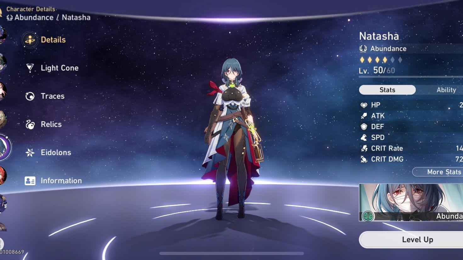 Natasha Relics Question Honkai: Star Rail | HoYoLAB