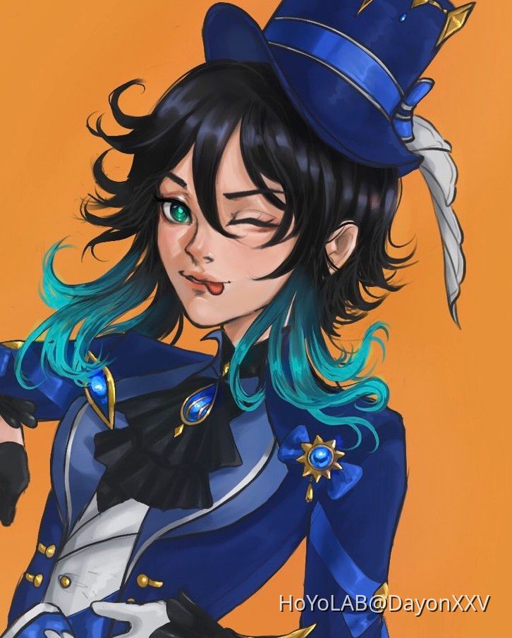 Hydro archon! Genshin Impact | HoYoLAB