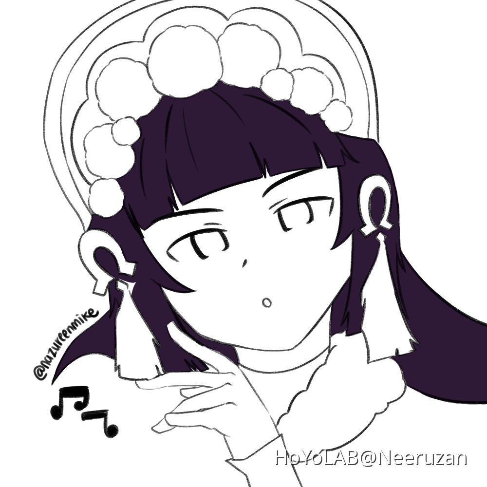 Day 24 until I reach Level 12: Simple sketch of Yun Jin! Genshin Impact ...