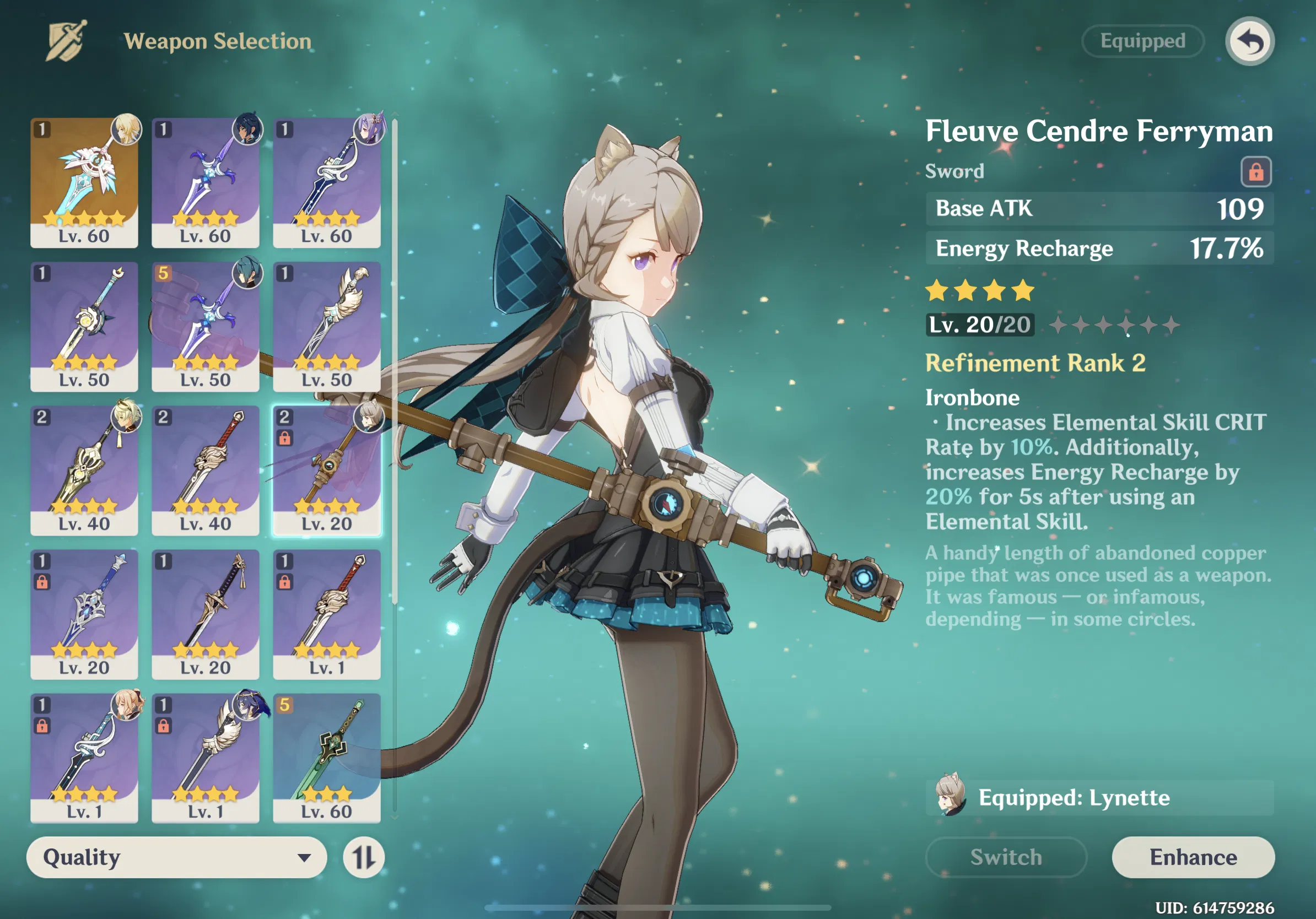 don't forget about the fontaine fishing weapon! Genshin Impact | HoYoLAB