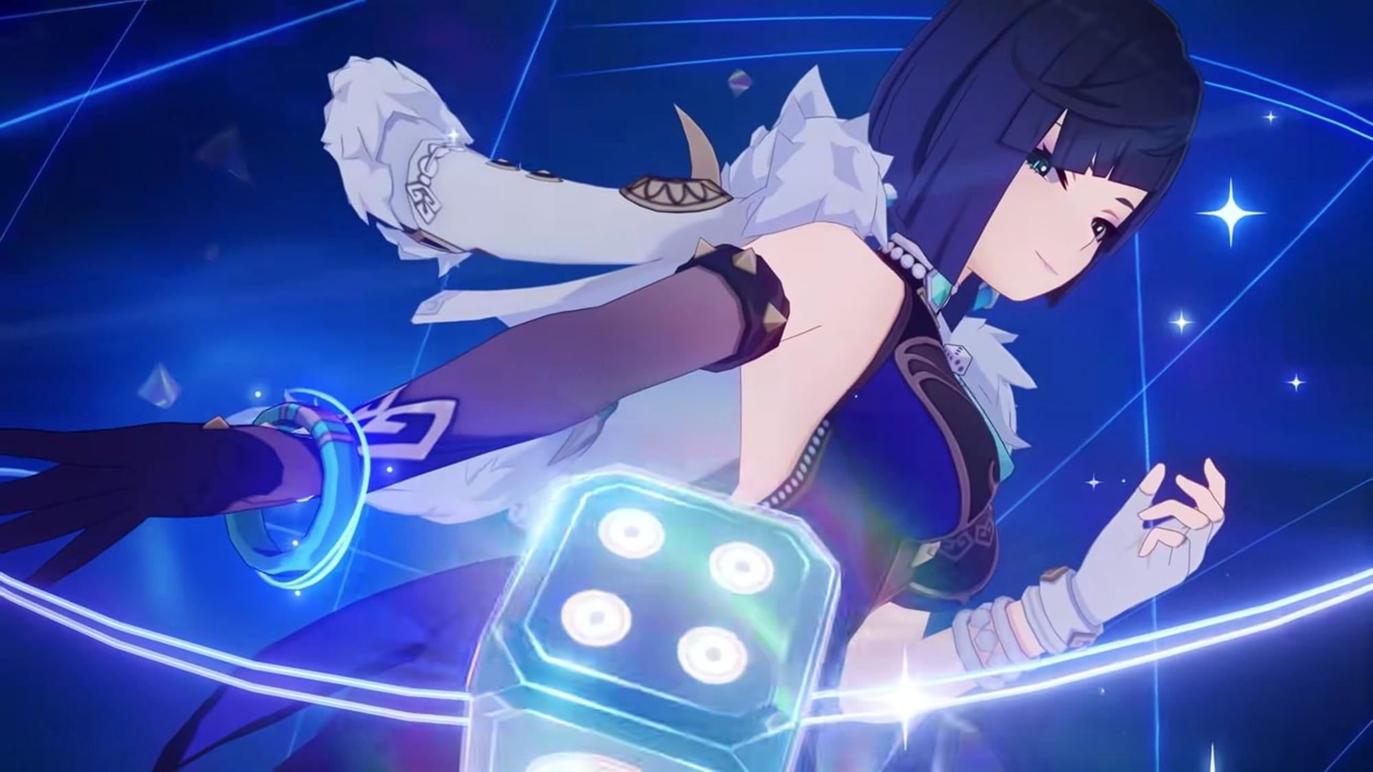 Need help to create wallpapers for yelan Genshin Impact | HoYoLAB