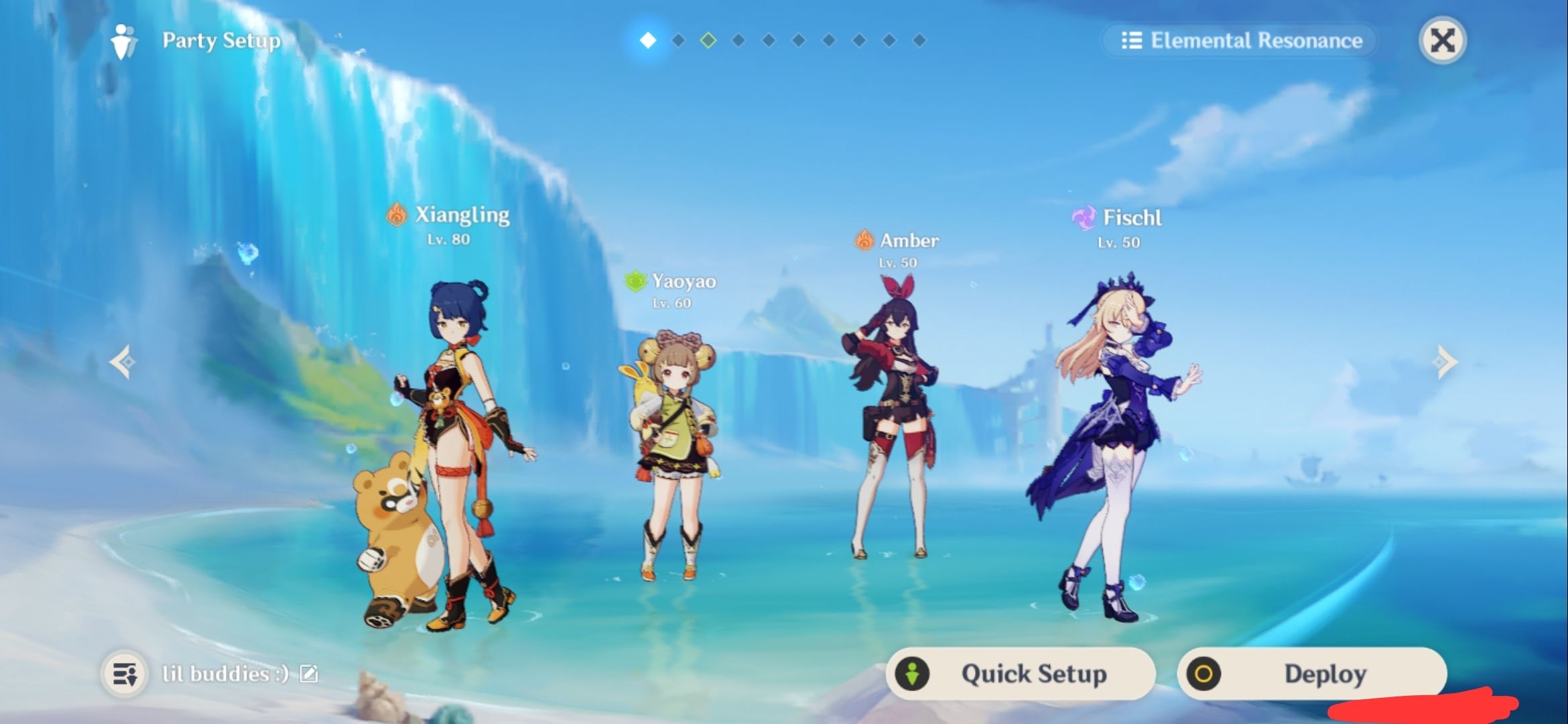 All my party set ups ;3 Genshin Impact | HoYoLAB