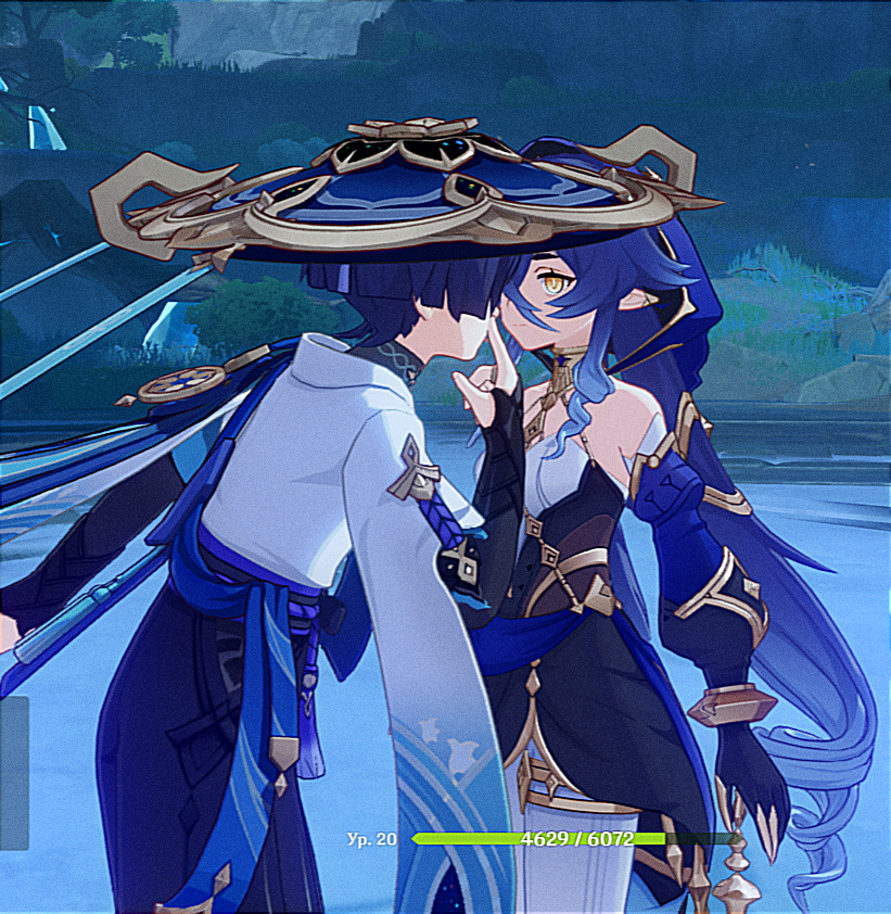 kiss?! Genshin Impact | HoYoLAB