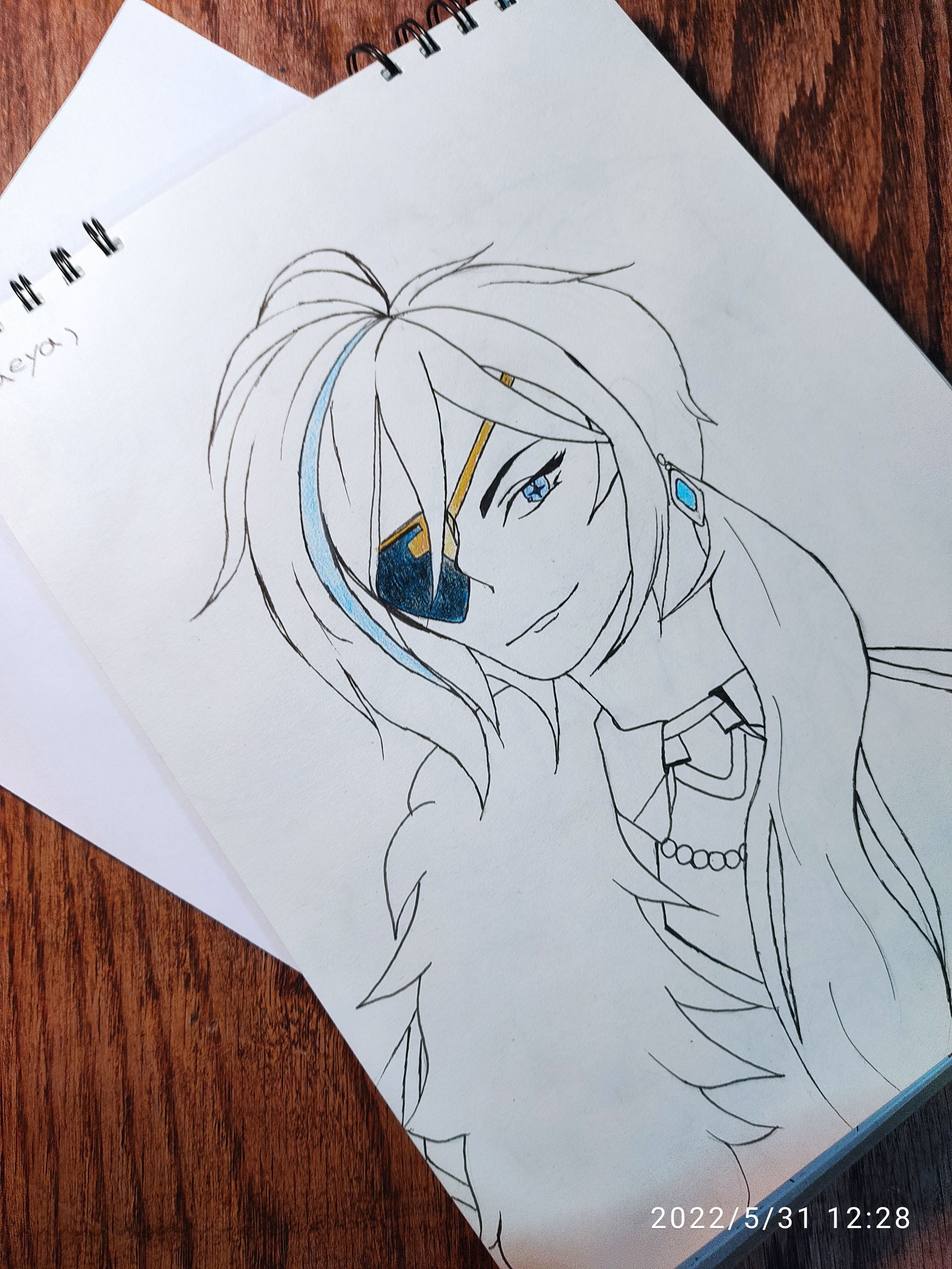 drawing kaeya Genshin Impact | HoYoLAB