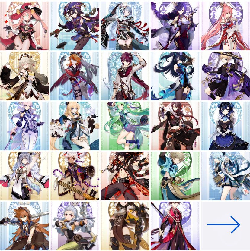 Downloadable versions of all my color swaps (so far) Genshin Impact ...