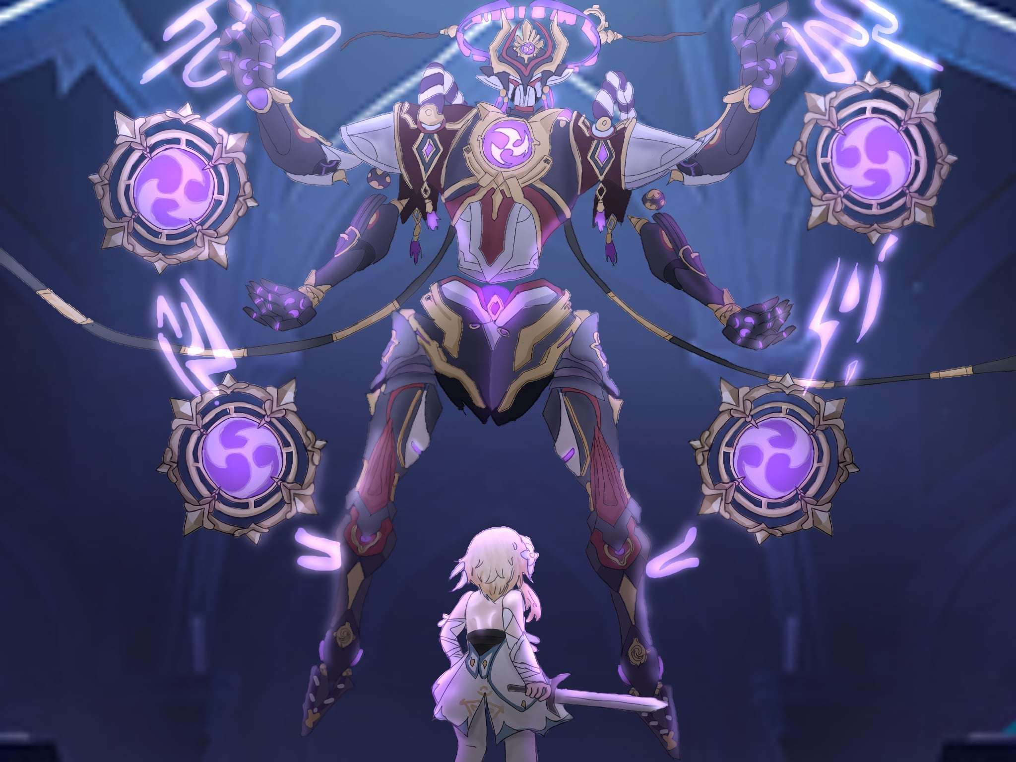 Shouki No Kami drawing!! Genshin Impact | HoYoLAB