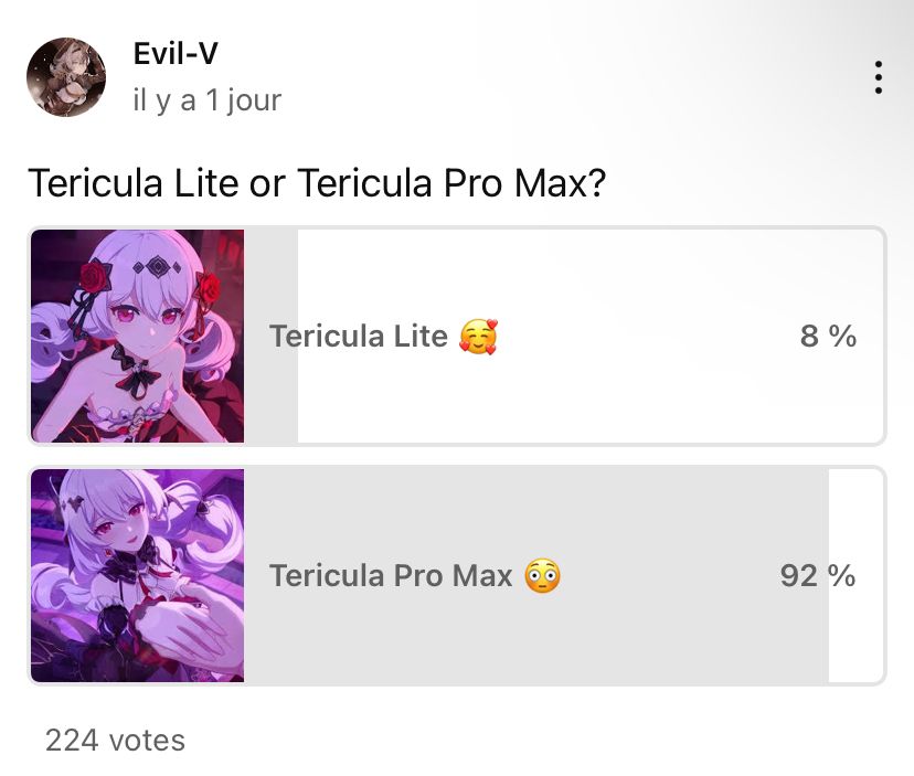 Tericula Lite or Tericula Pro Max? Honkai Impact 3rd | HoYoLAB