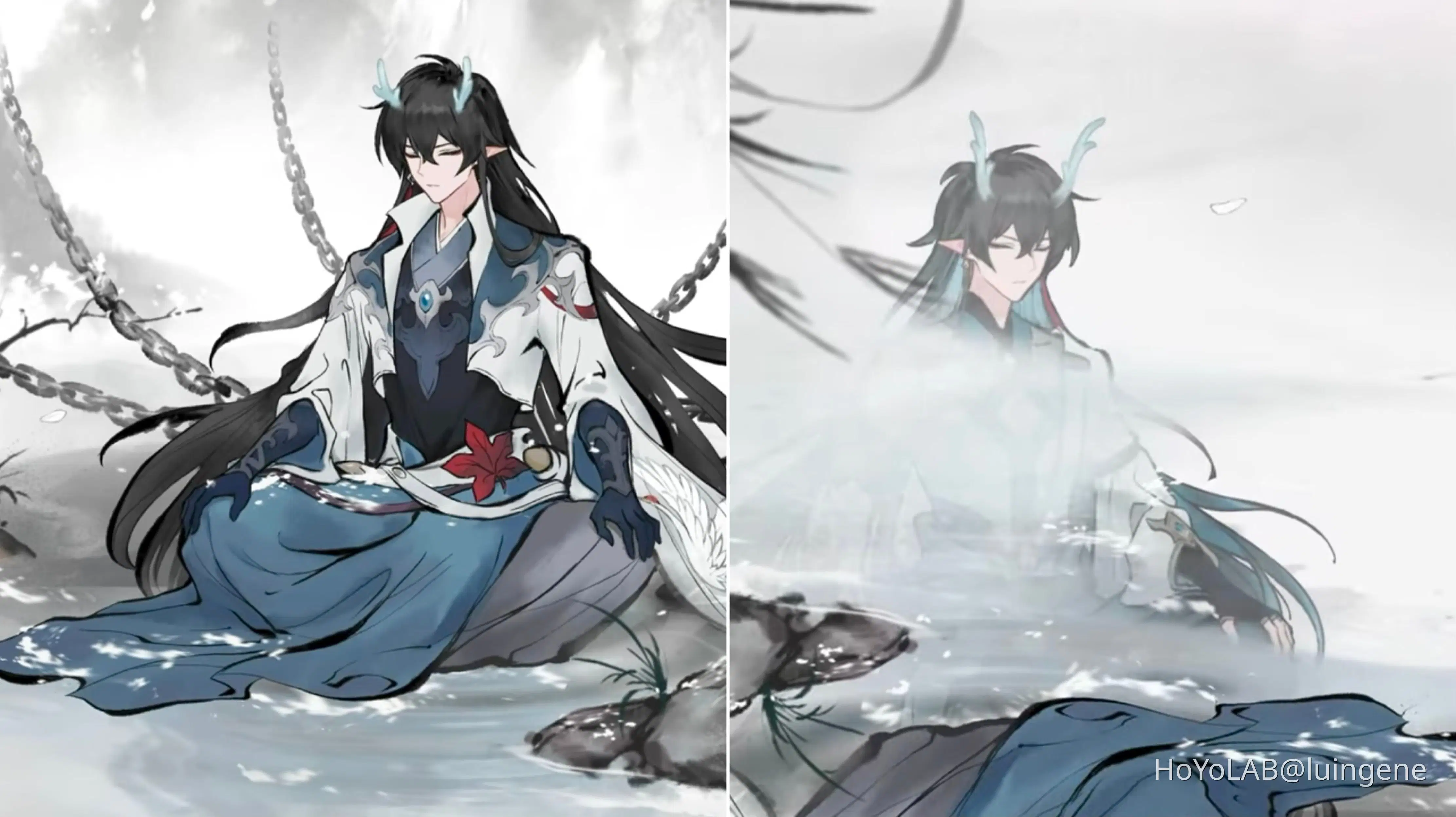 Dan Feng VS Dan Heng | Exodus of the Five Dragons from Xianzhou Honkai ...