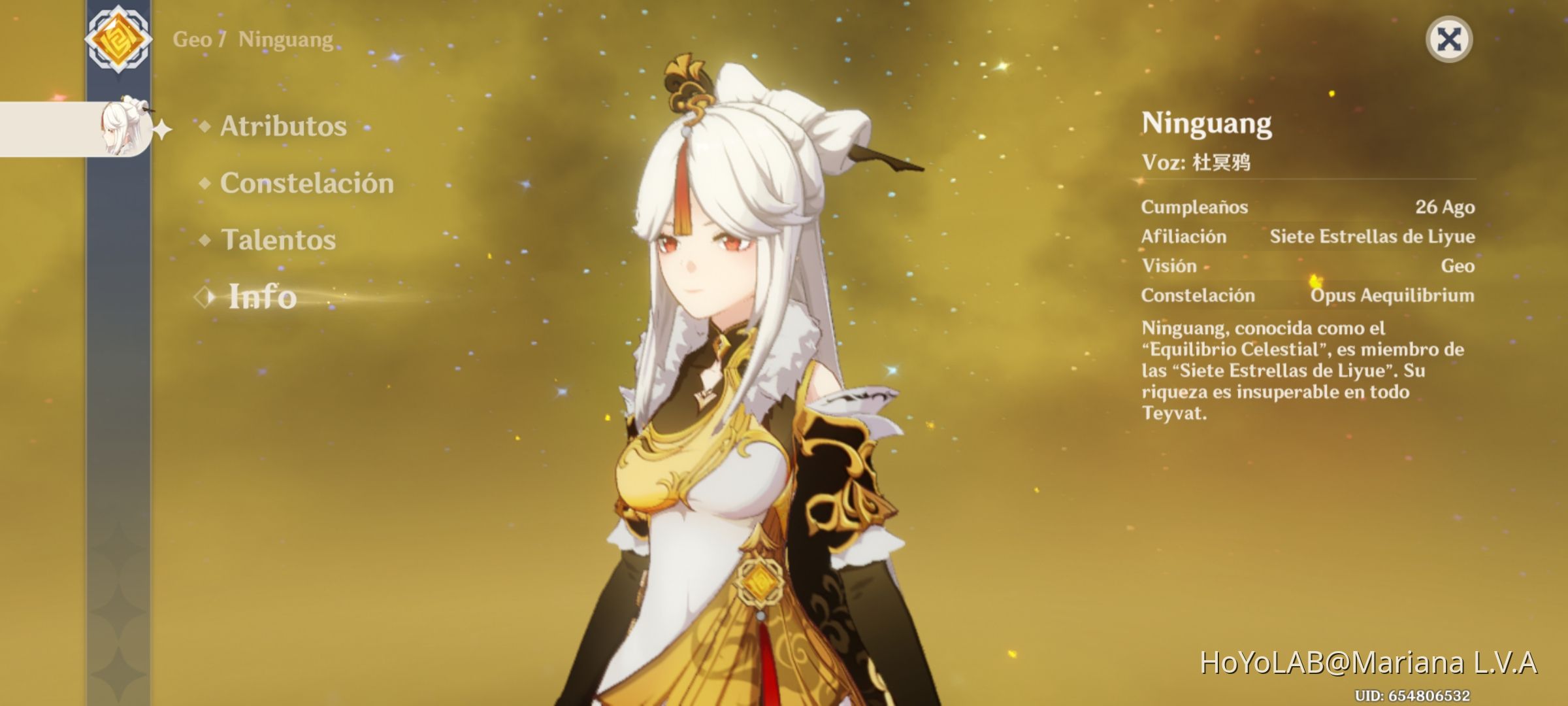 ¡Feliz Cumpleaños Ninguang! 💰💹 Genshin Impact | HoYoLAB