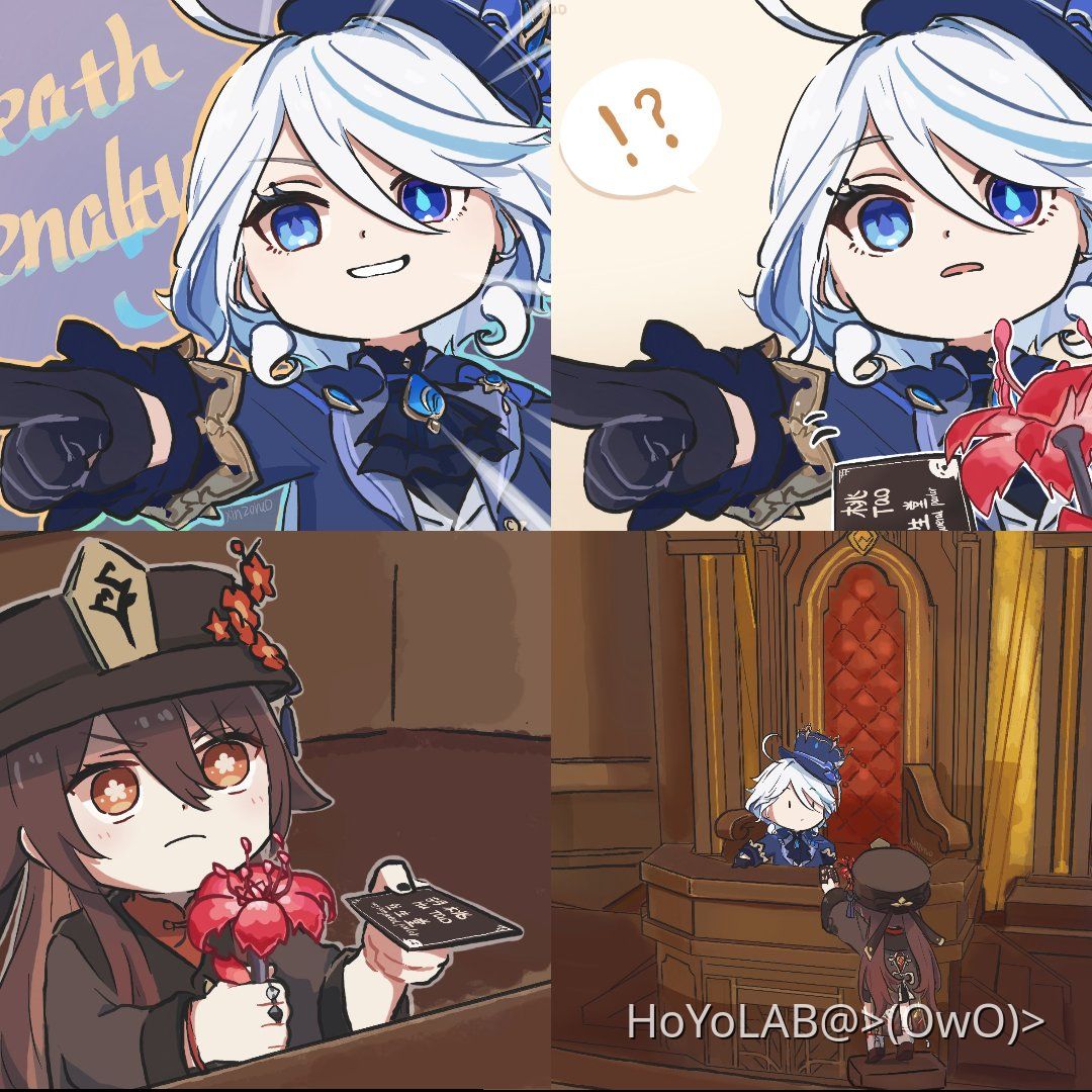 Furina & Hutao Mini Story Genshin Impact | HoYoLAB