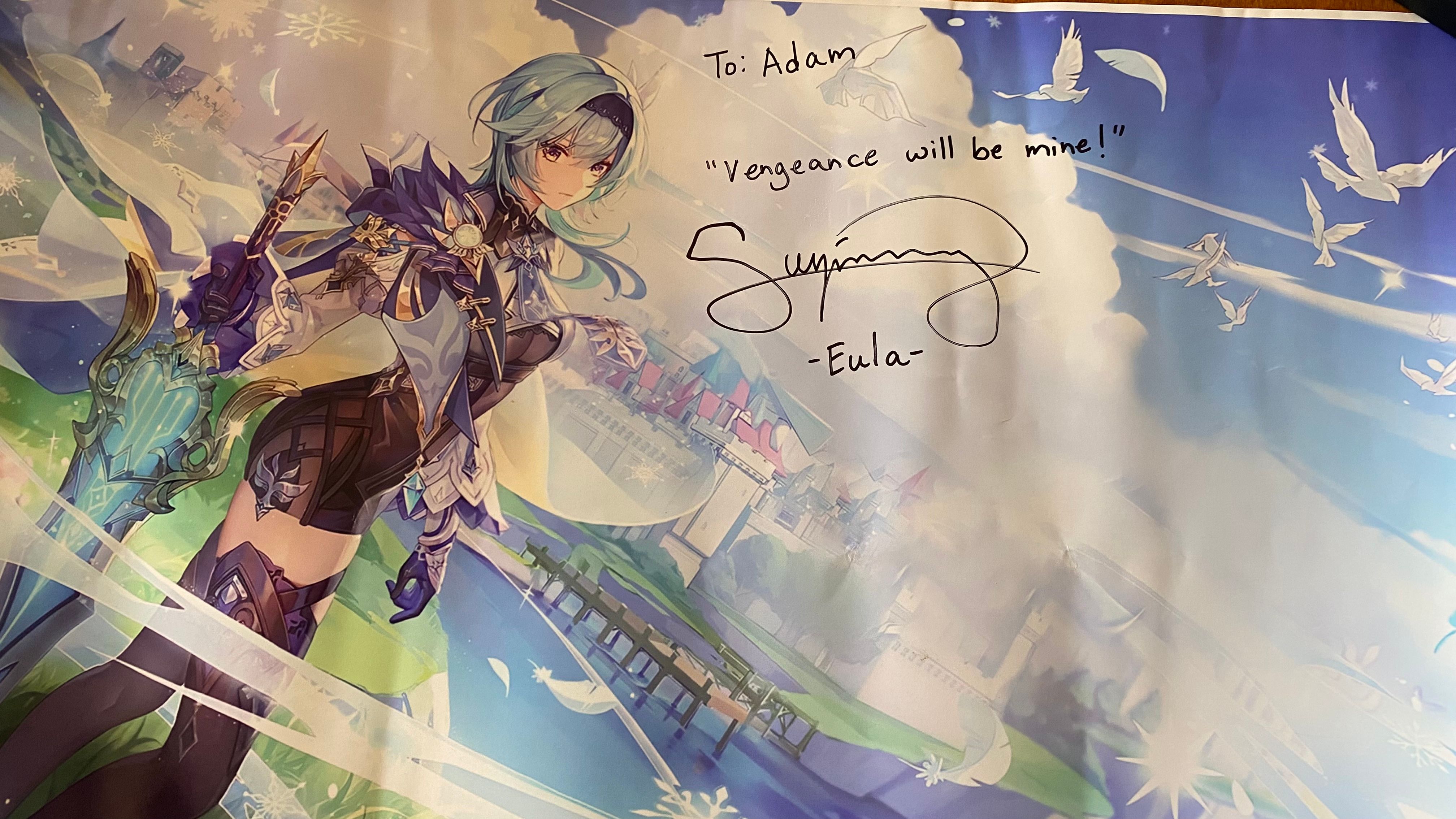 I got to meet Suzie Yeung at Fan Expo yesterday! Genshin Impact | HoYoLAB