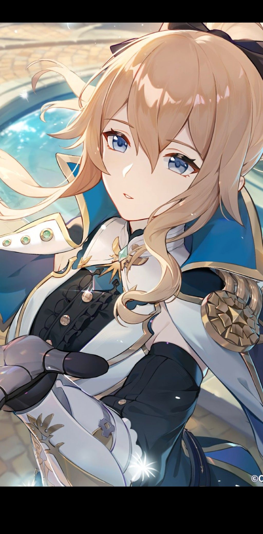 our guild master jean and violet from "violet evergarden" they both are ...