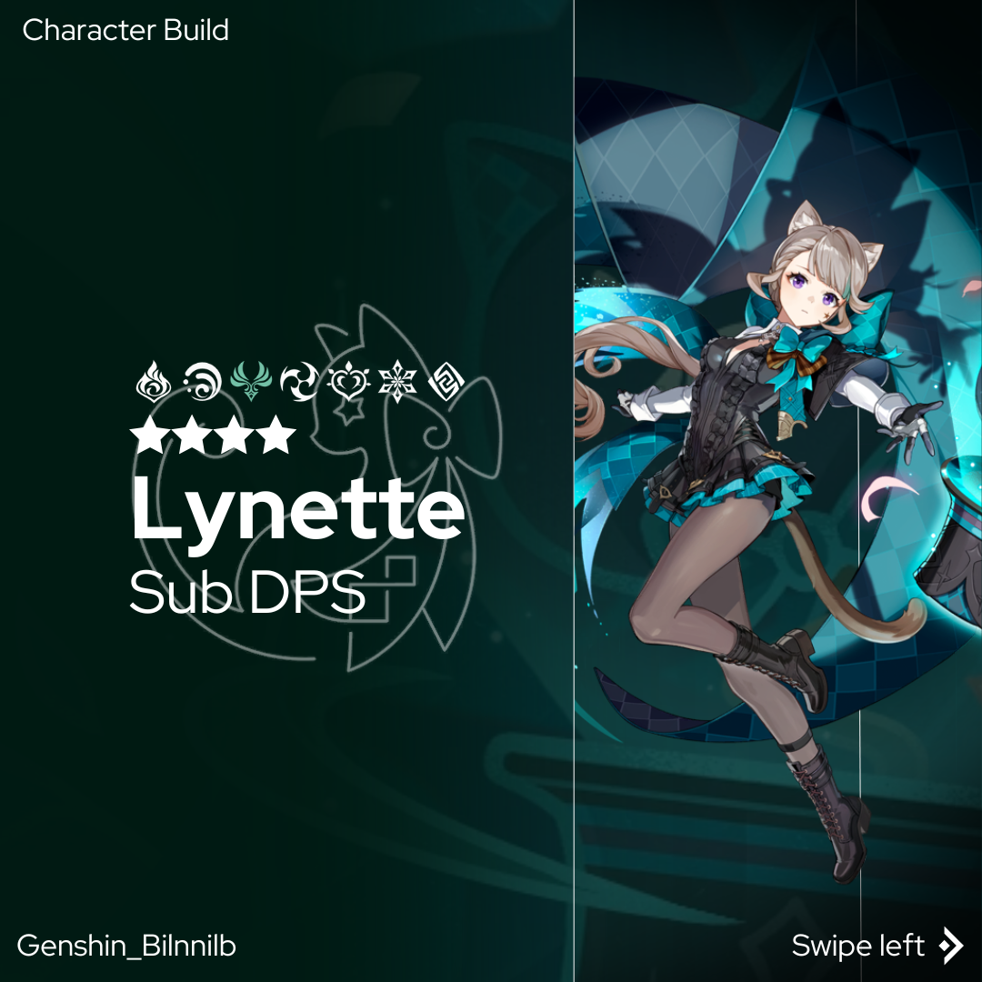 (4.0) Lynette Build Guide as Sub DPS Genshin Impact | HoYoLAB