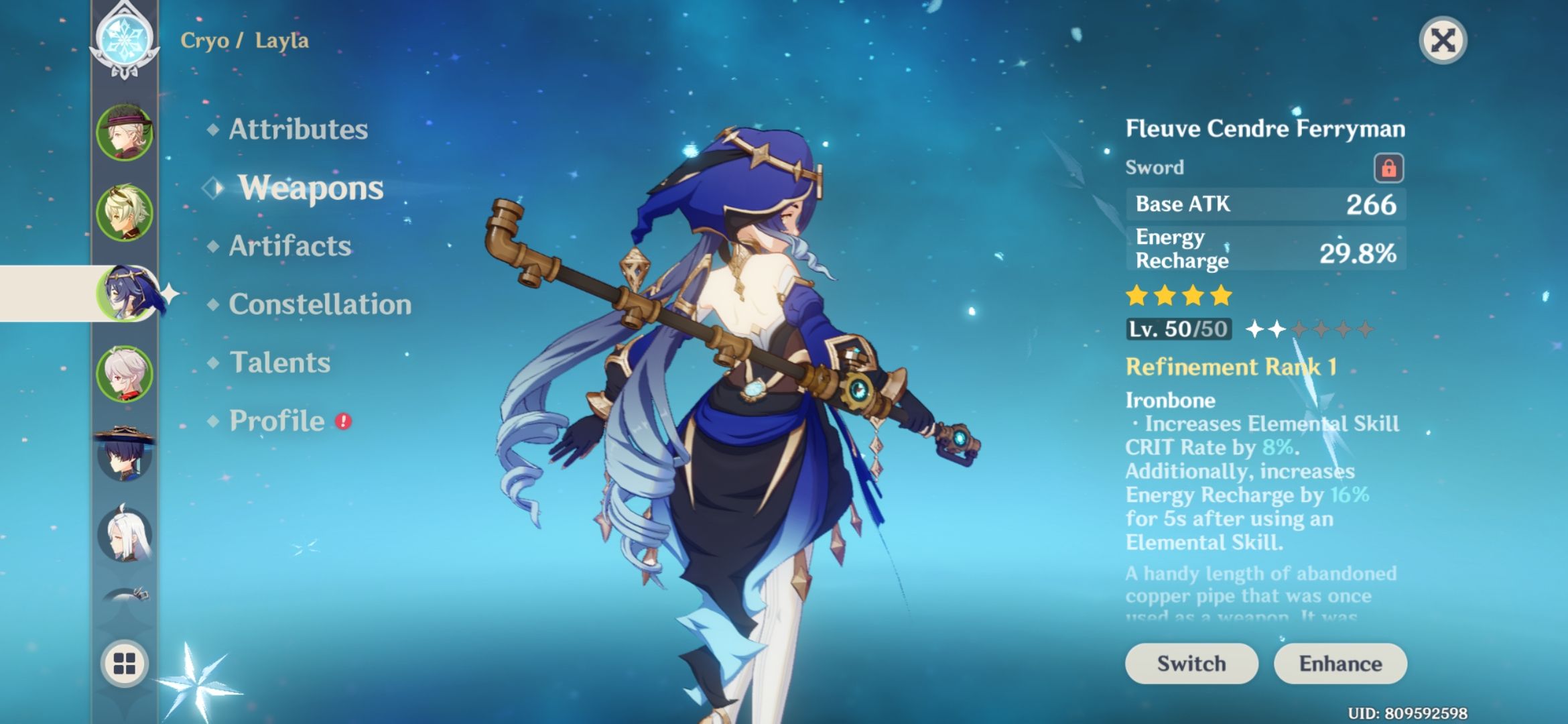 Pipe sword! Genshin Impact | HoYoLAB